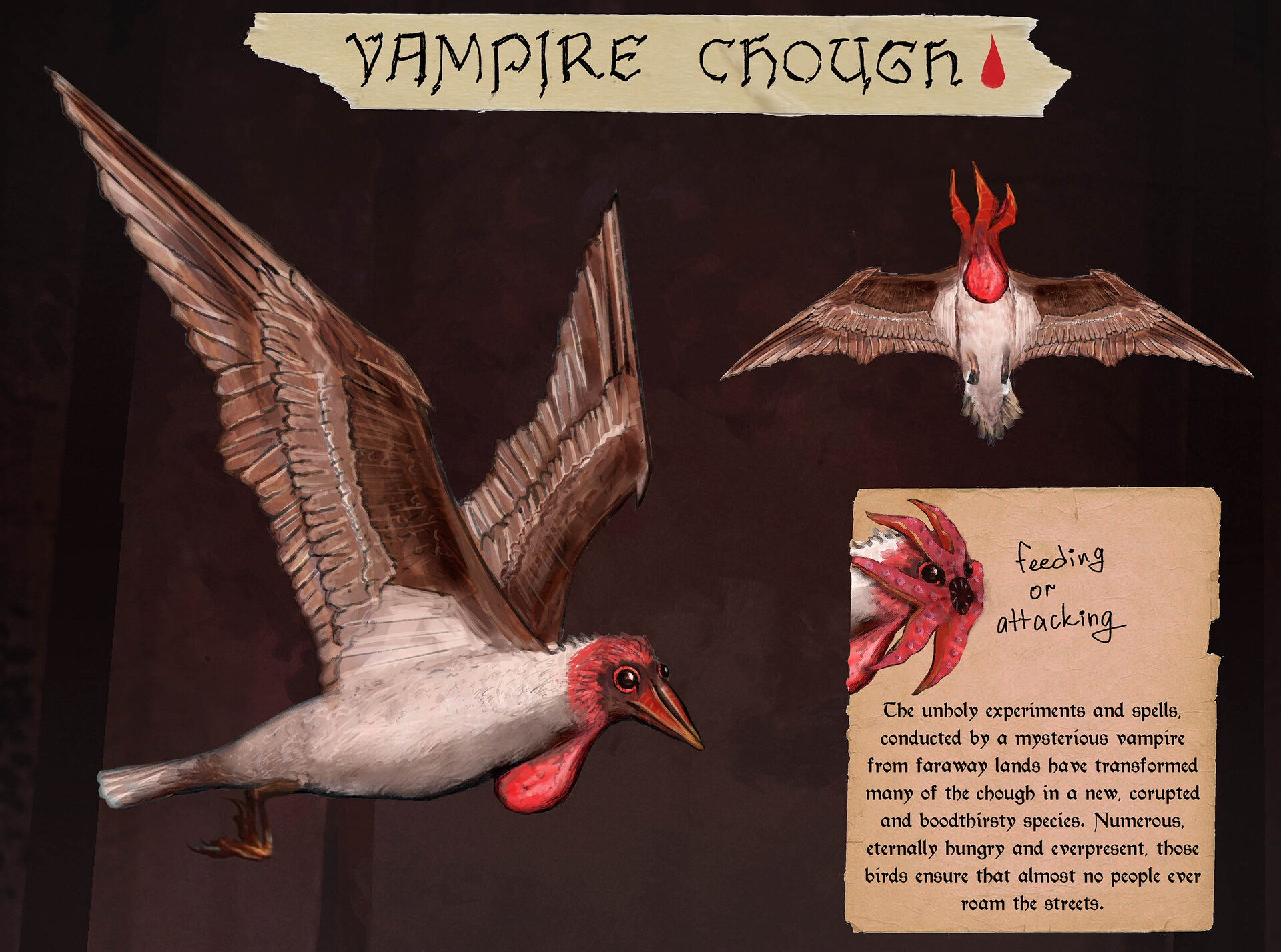 ArtStation - Vampire character and creature