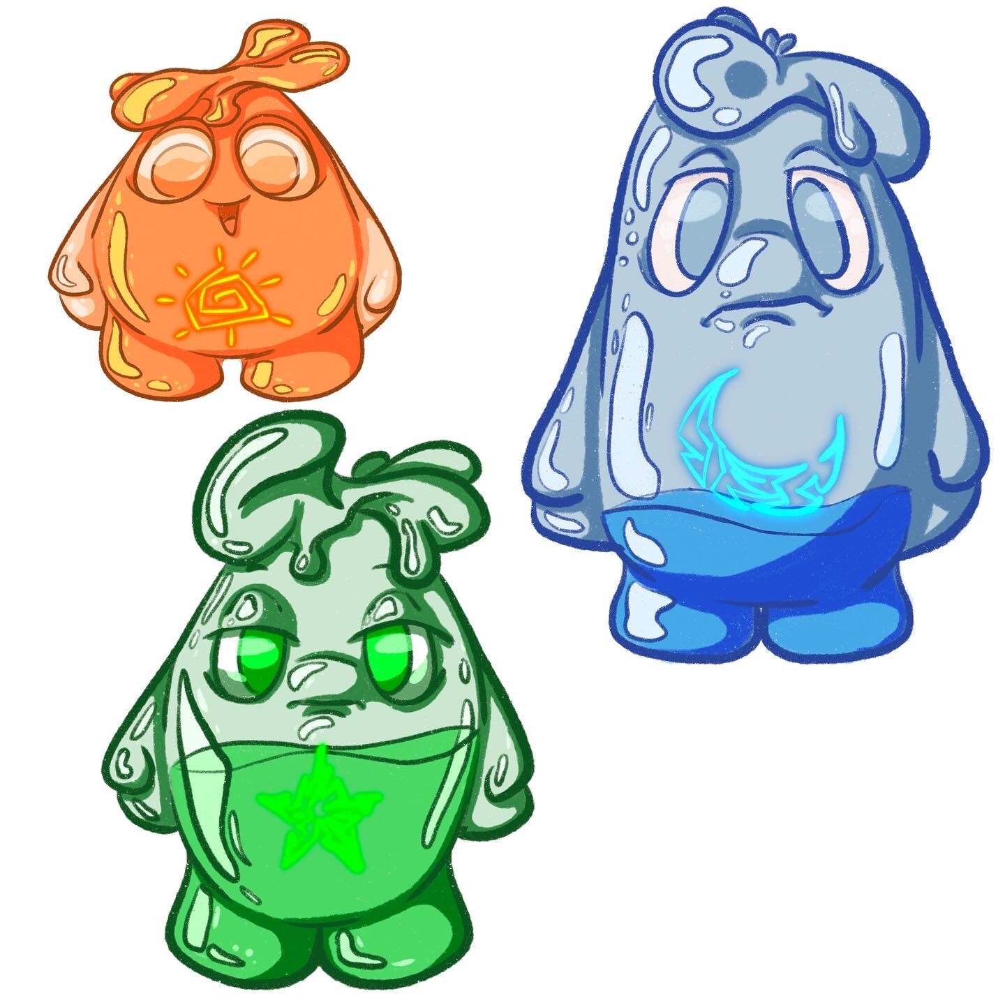 ArtStation - Jelly Character Concepts and Results