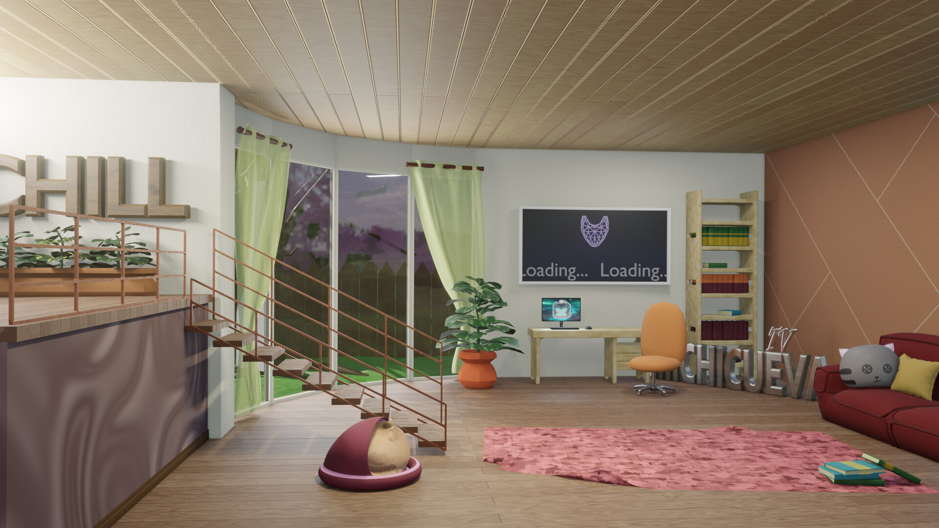 ArtStation - Chill room