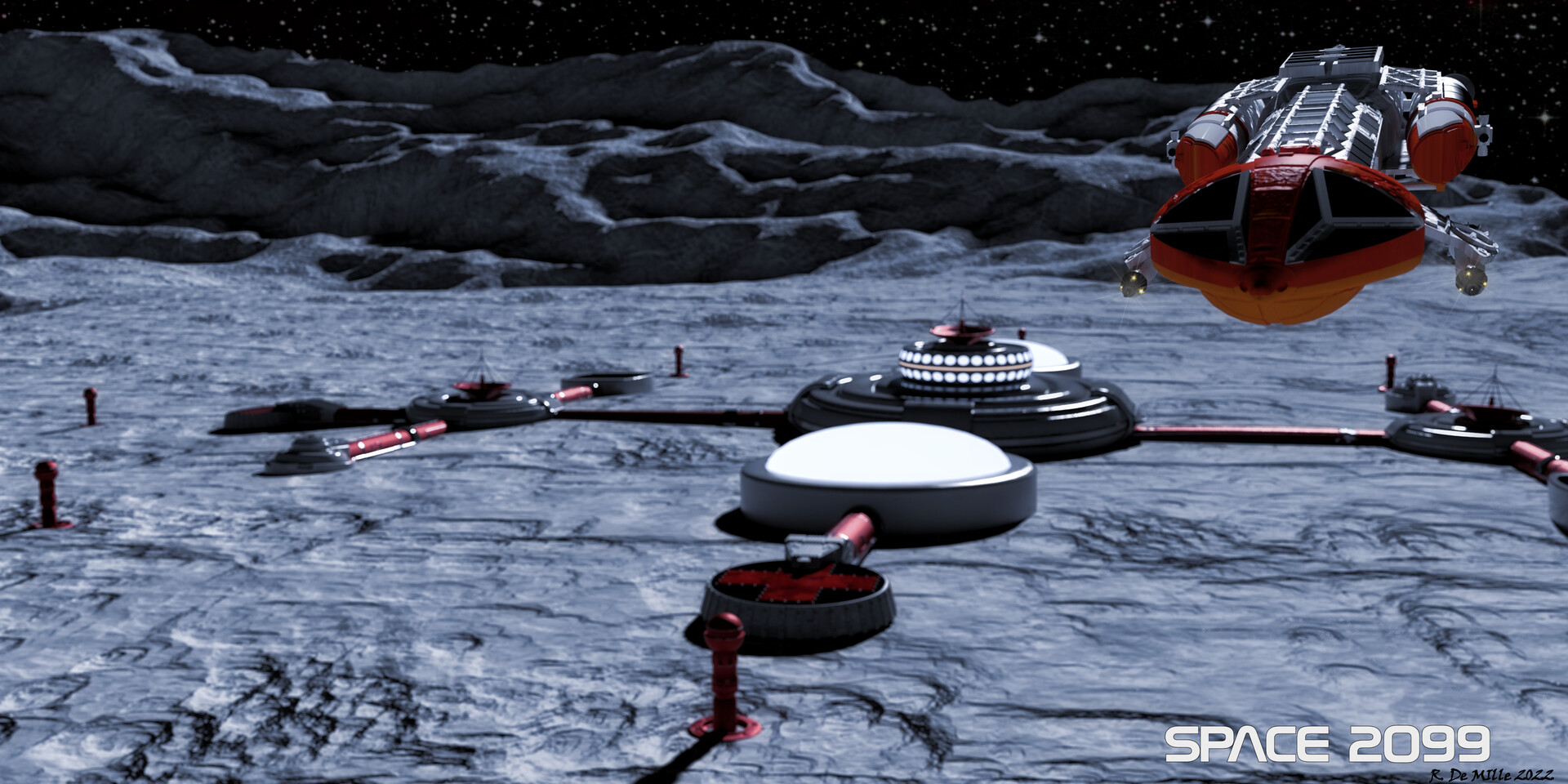 Robert De Mille - Space 2099 Concept for Fanfic