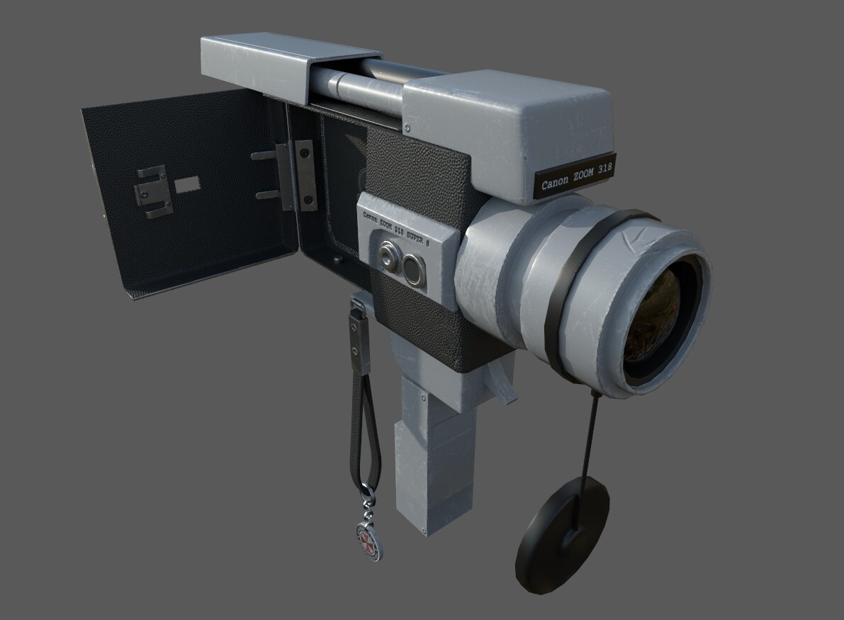 ArtStation - Canon Super 8 - 3D Model