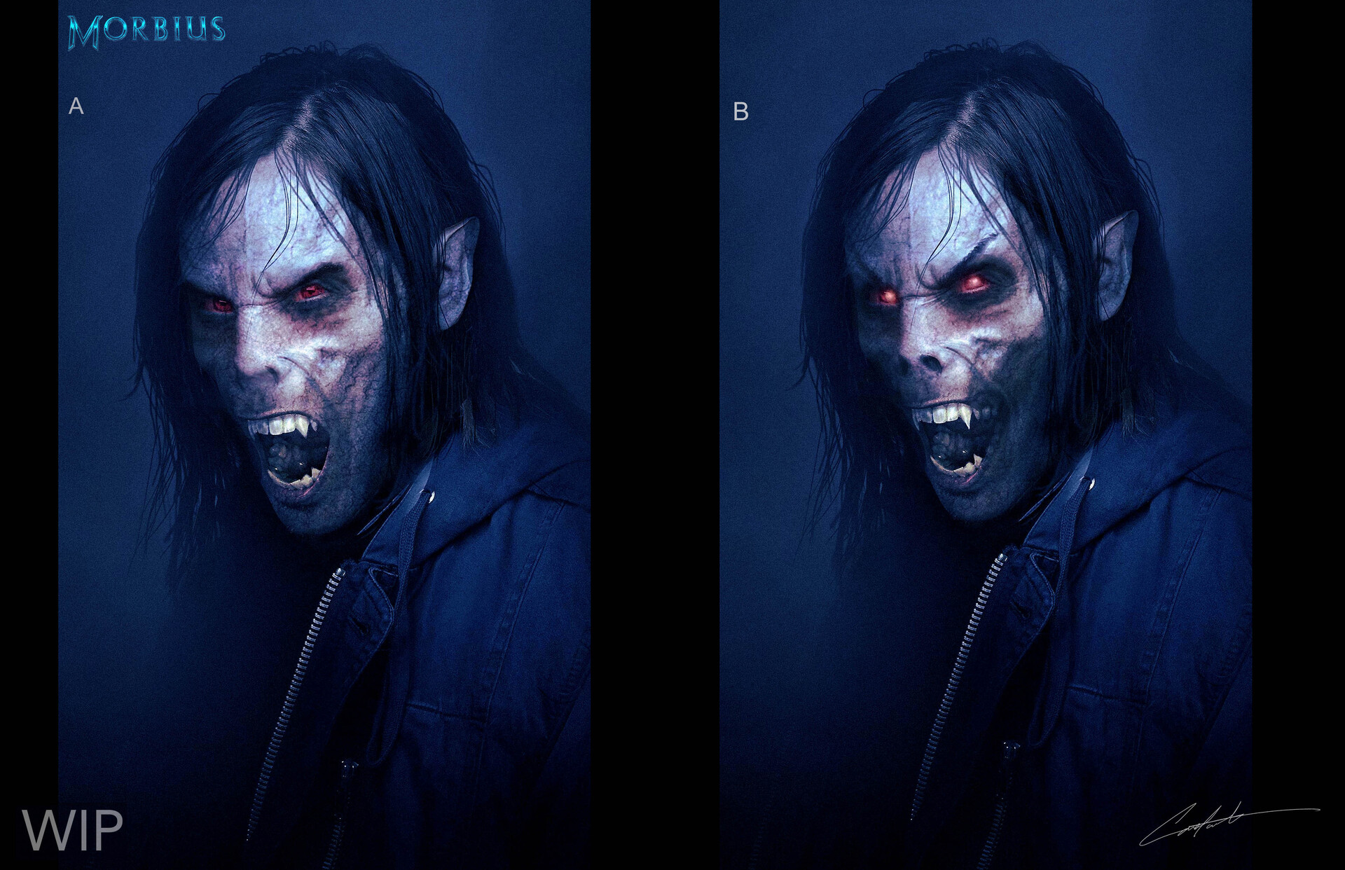 Constantine Sekeris - Morbius makeup/creature design exploration