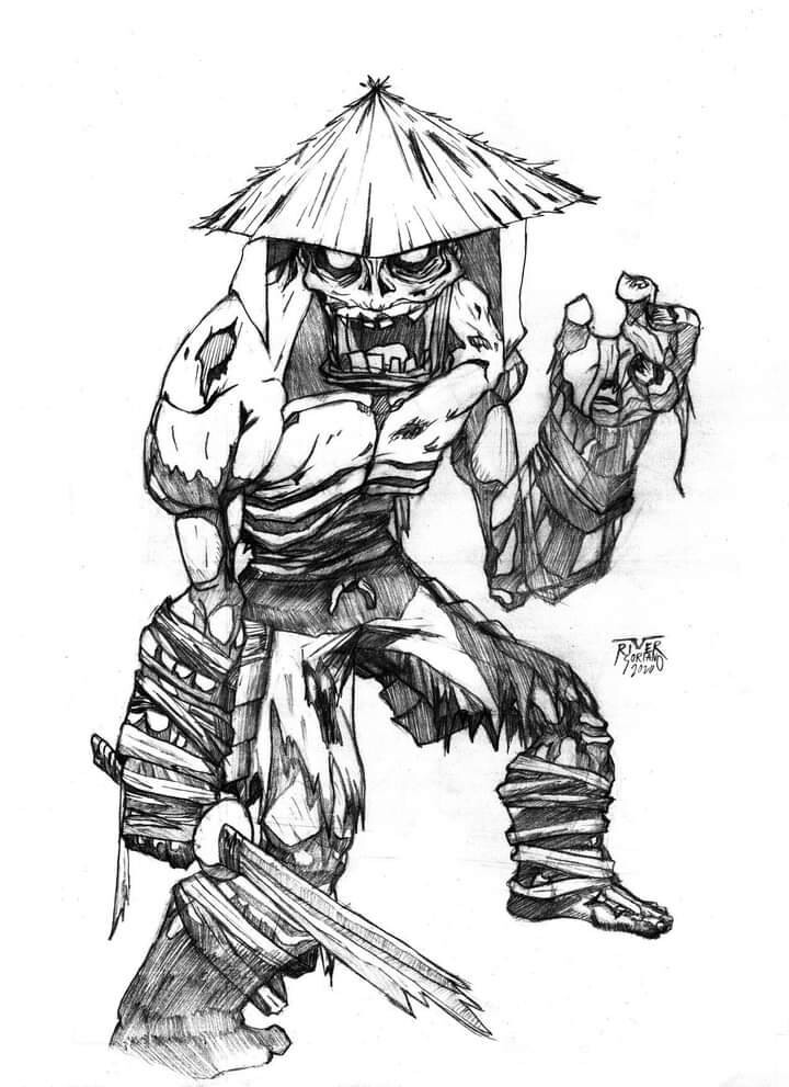 ArtStation - Zombie Warrior