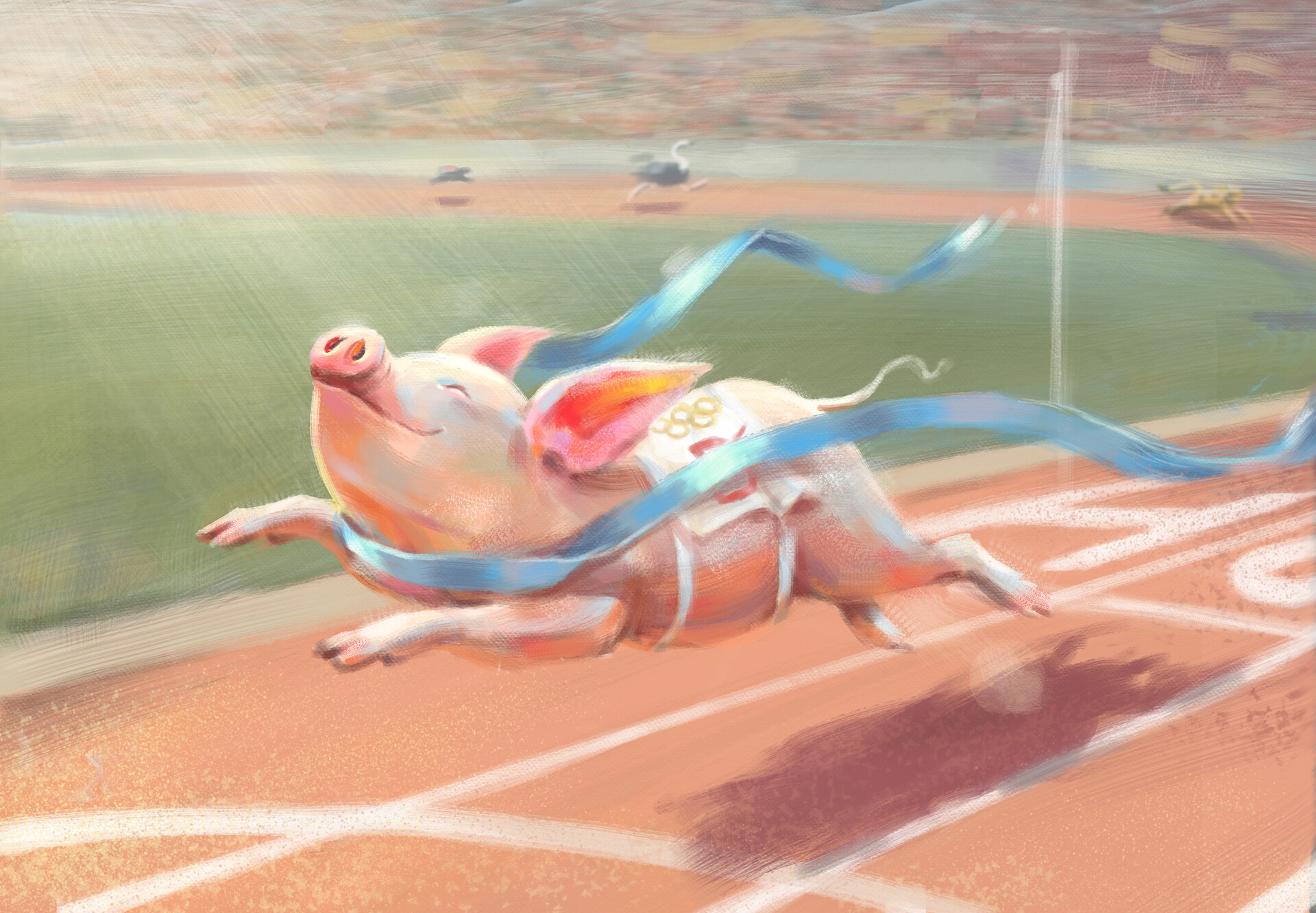 ArtStation - Winning pig