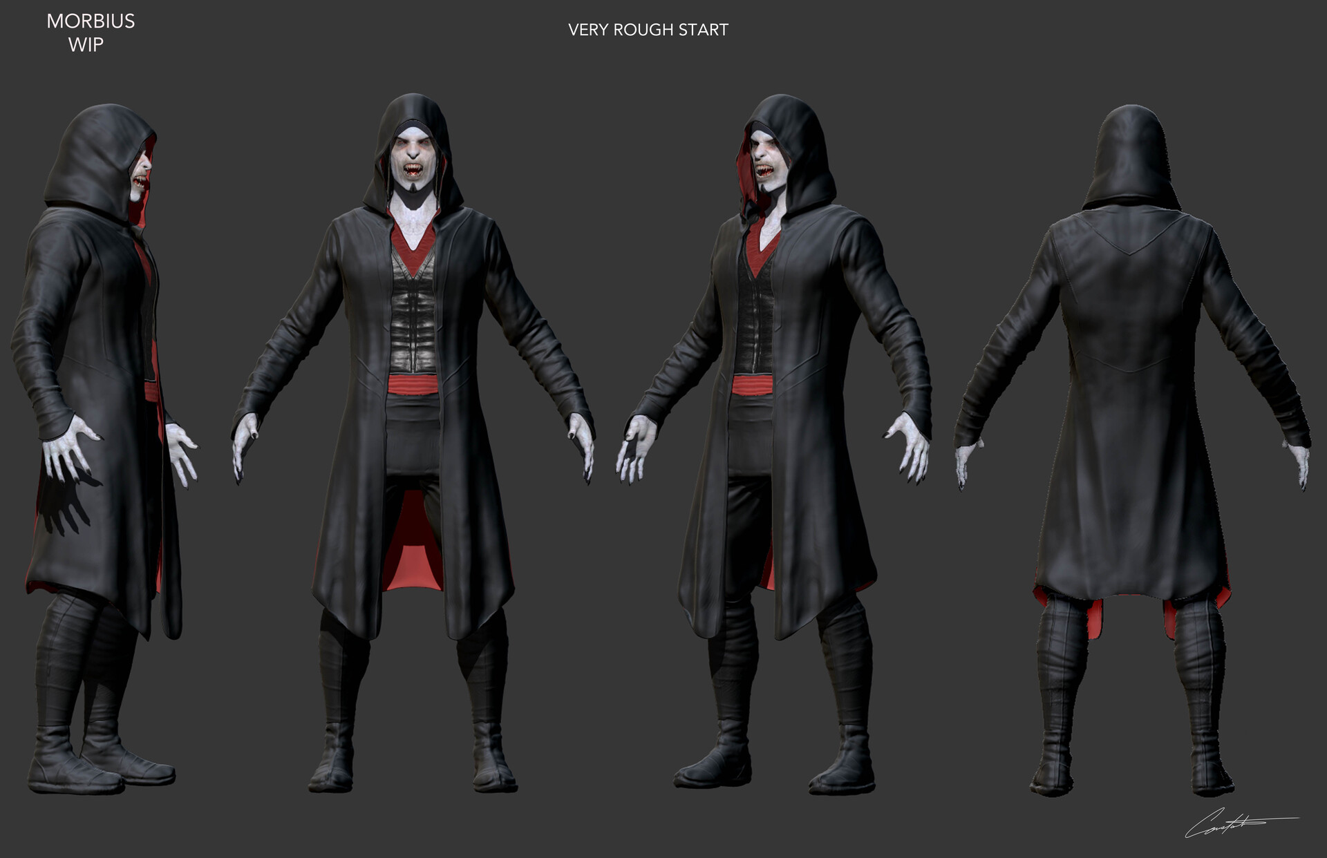 Constantine Sekeris - MORBIUS costume concepts 02