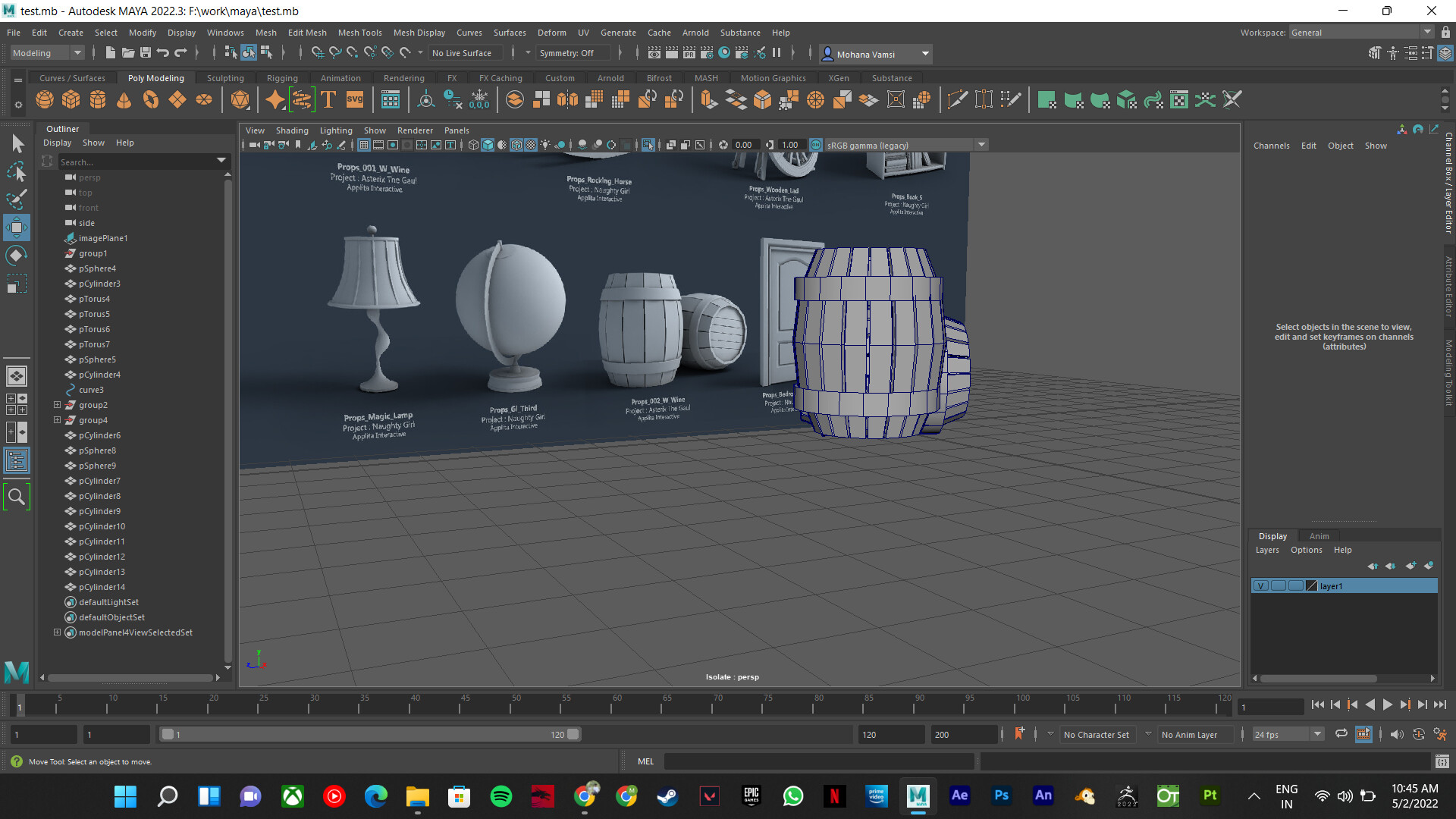 ArtStation - modelling