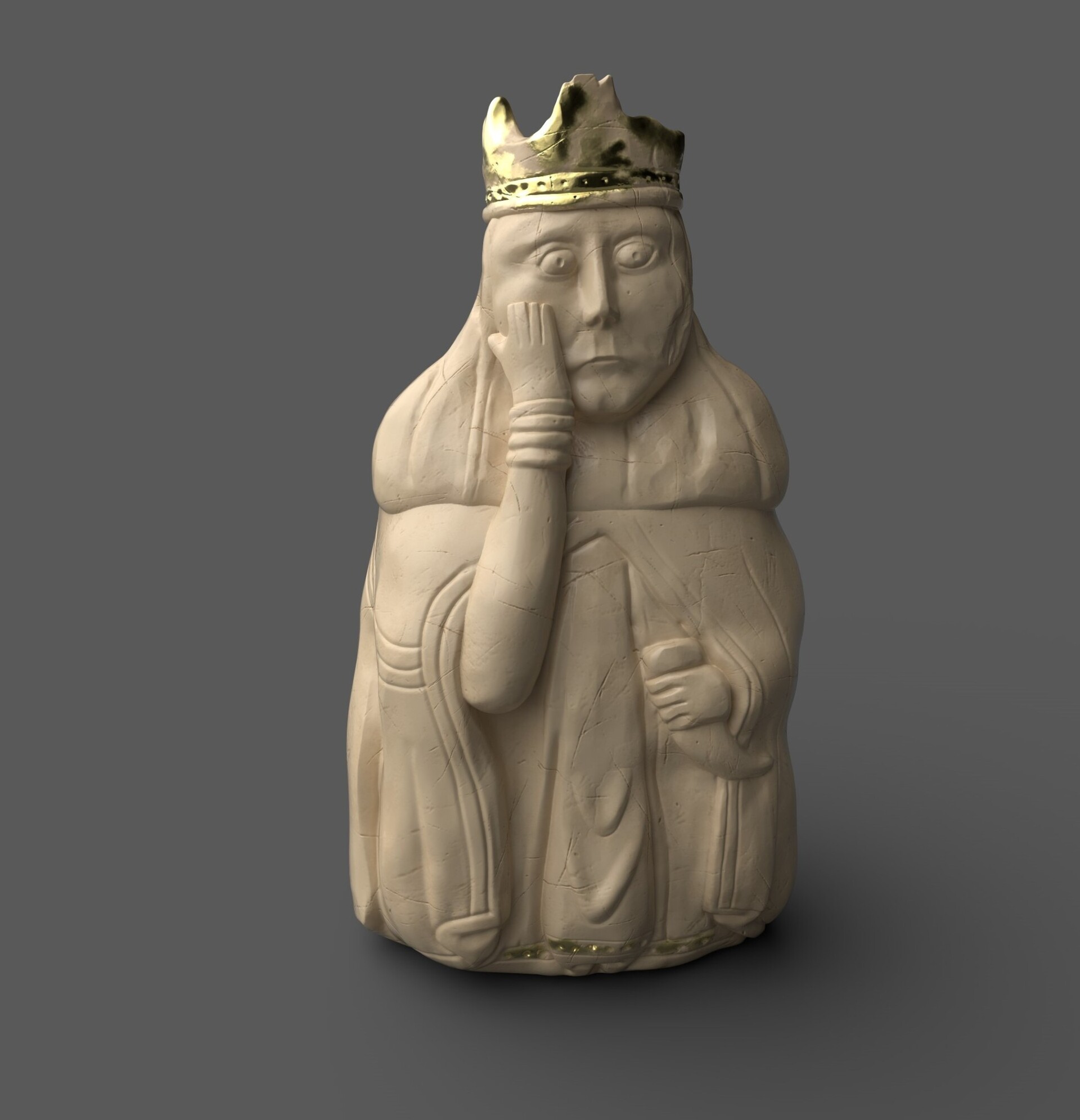 ArtStation - Chess piece