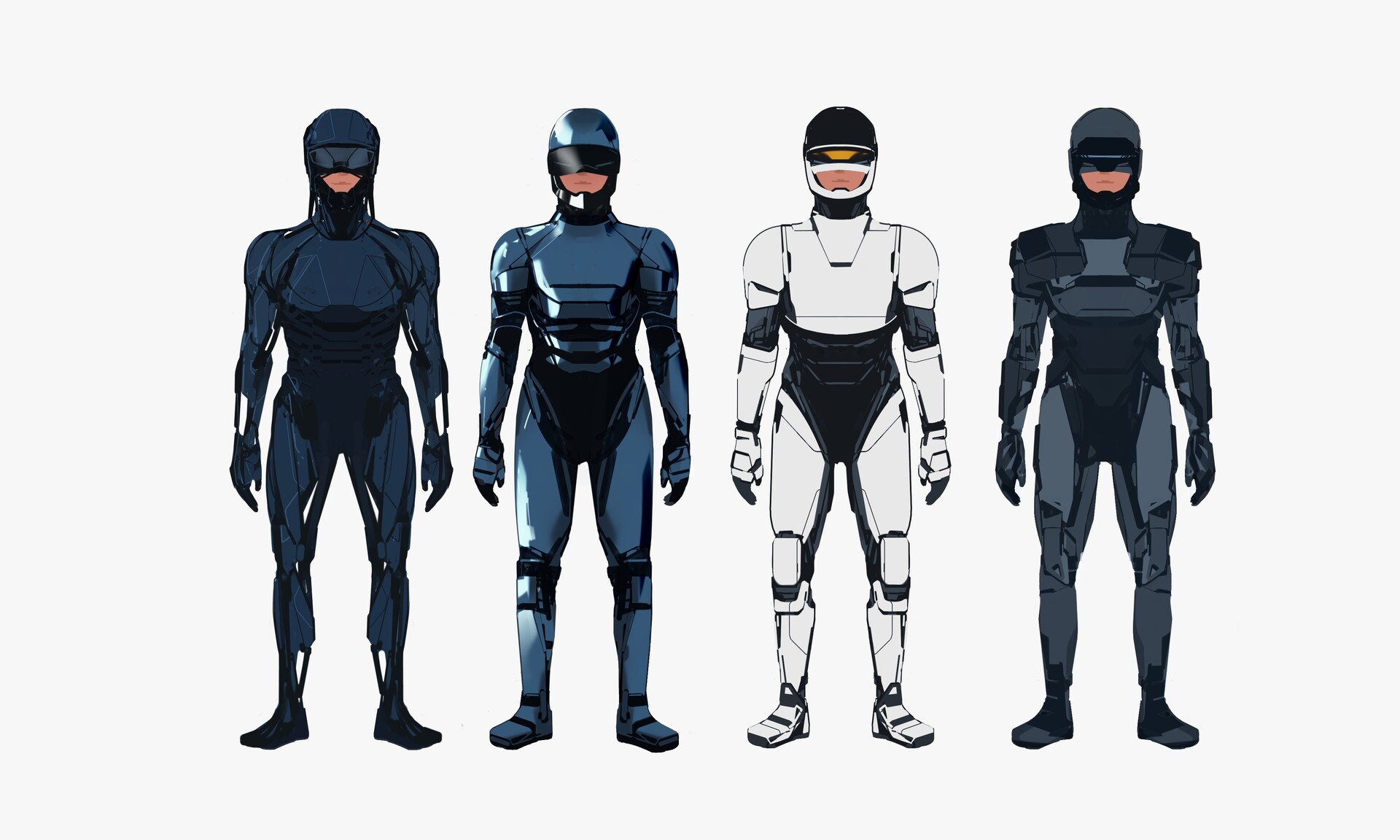 ArtStation - Robot policeman