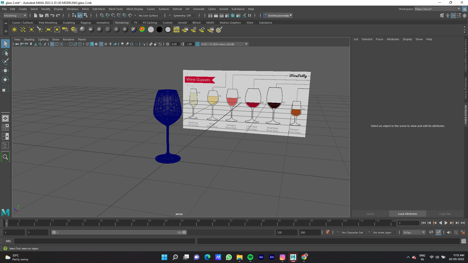 ArtStation - wine glass