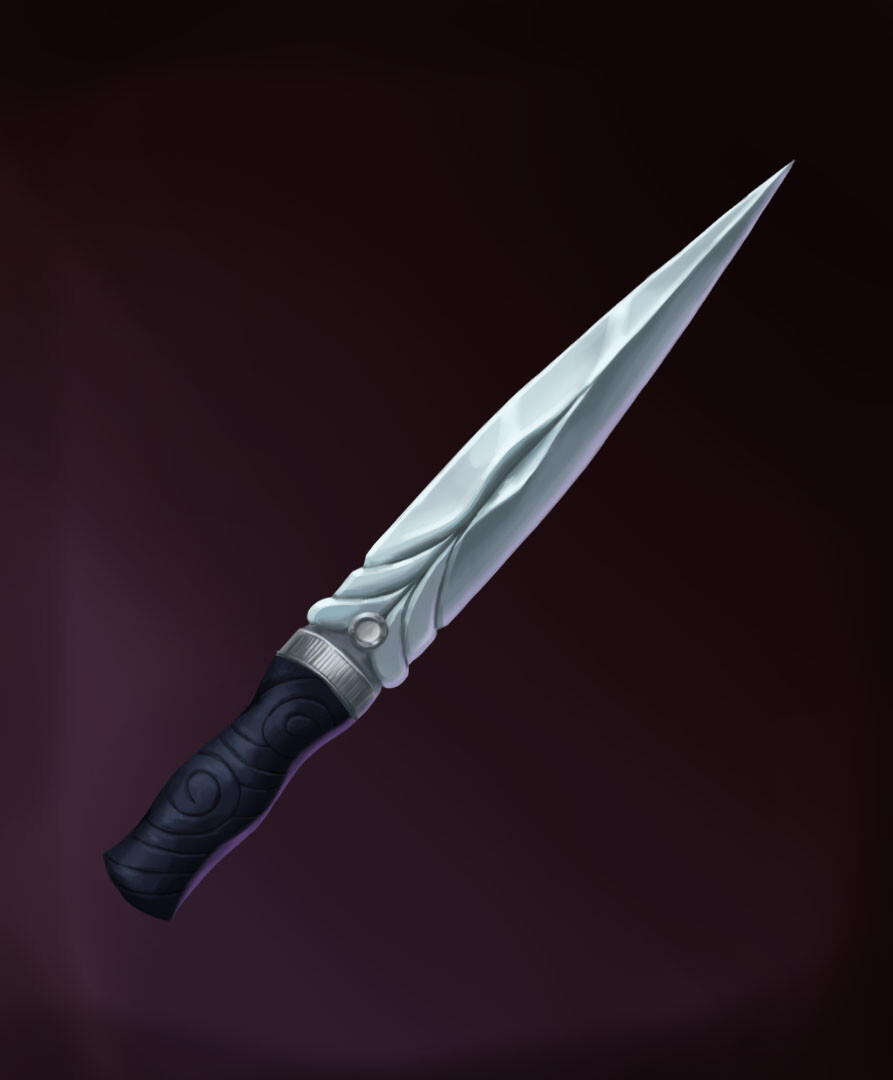 ArtStation - elven dagger