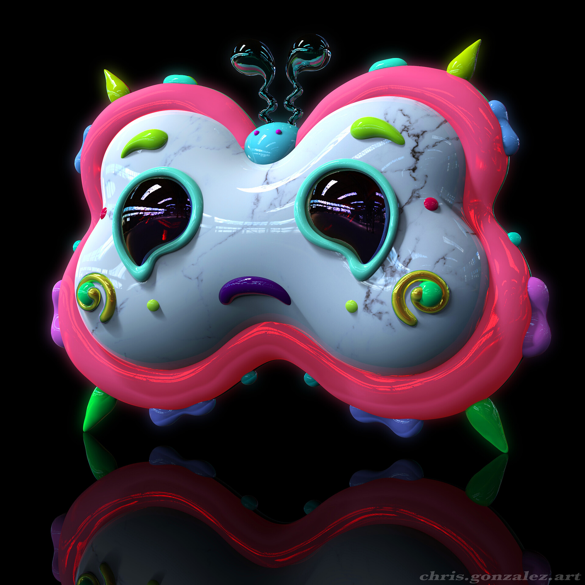 ArtStation - Butterfly Mask