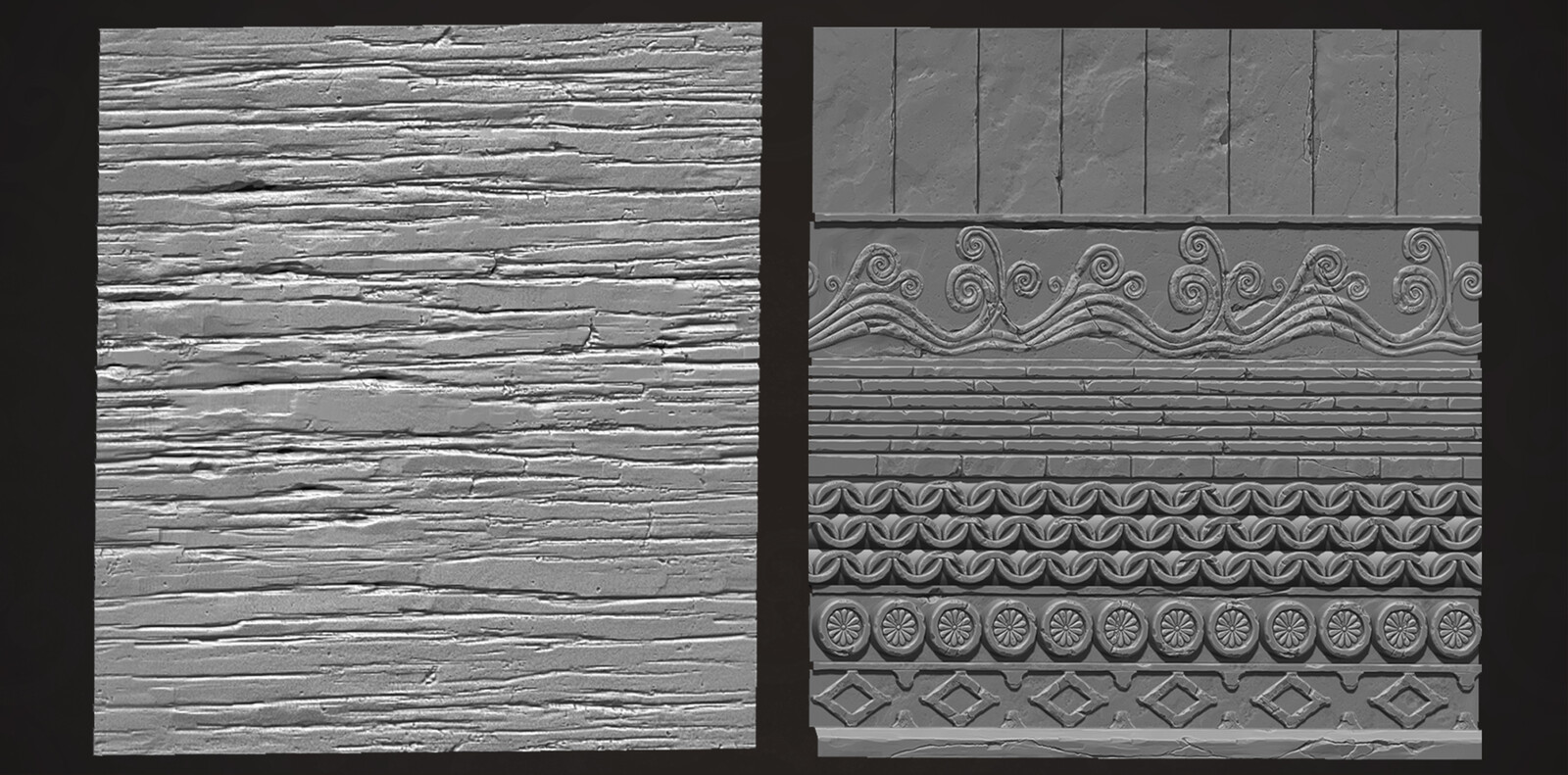 Martin Pech - Safe Passage - Materials and Sculpts