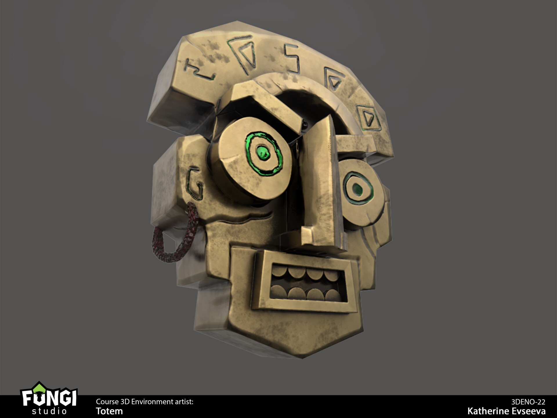 ArtStation - Inca Gold Totem