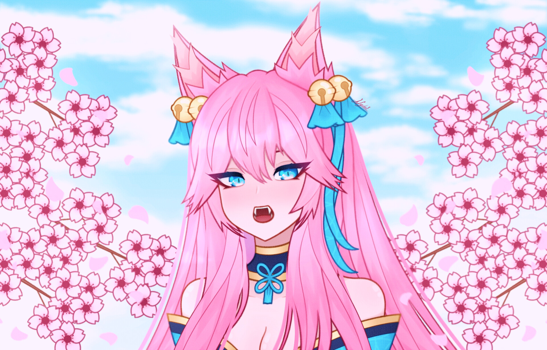 ArtStation - Spirit Blossom Ahri