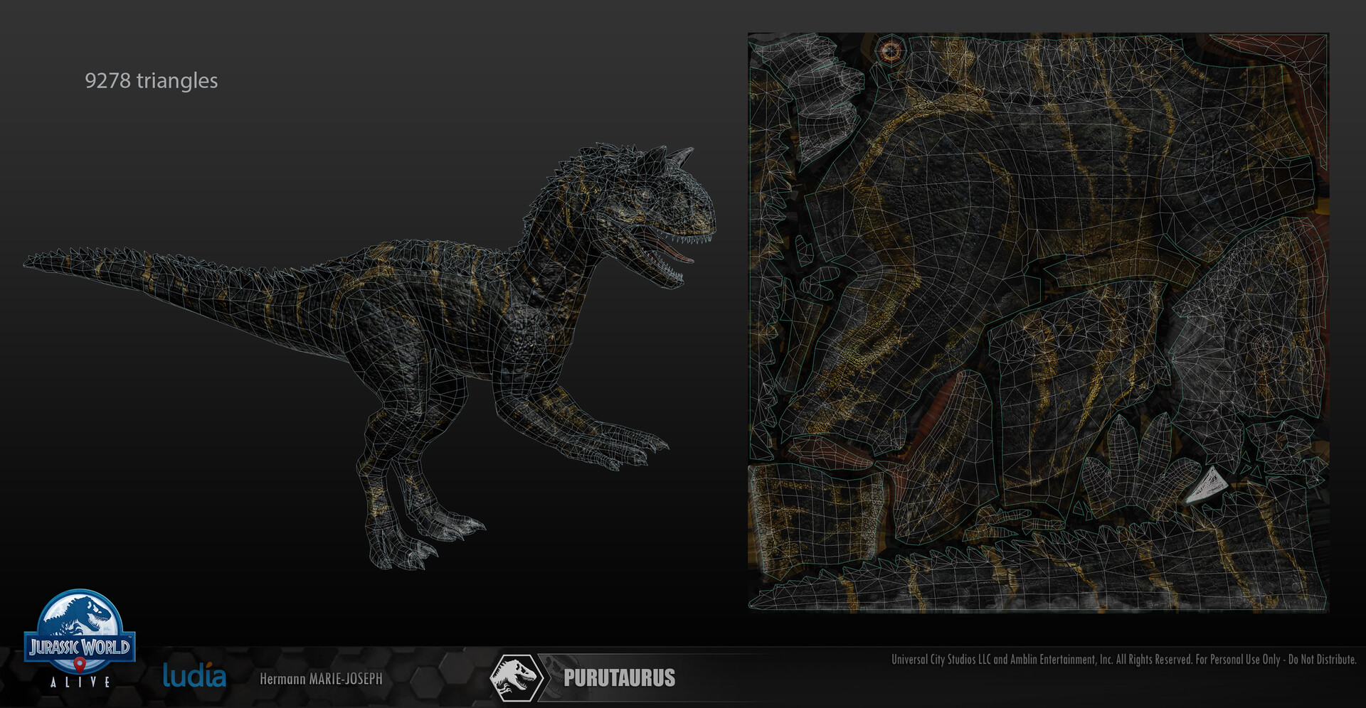 Hermann Marie-Joseph - Purutaurus - Jurassic World Alive