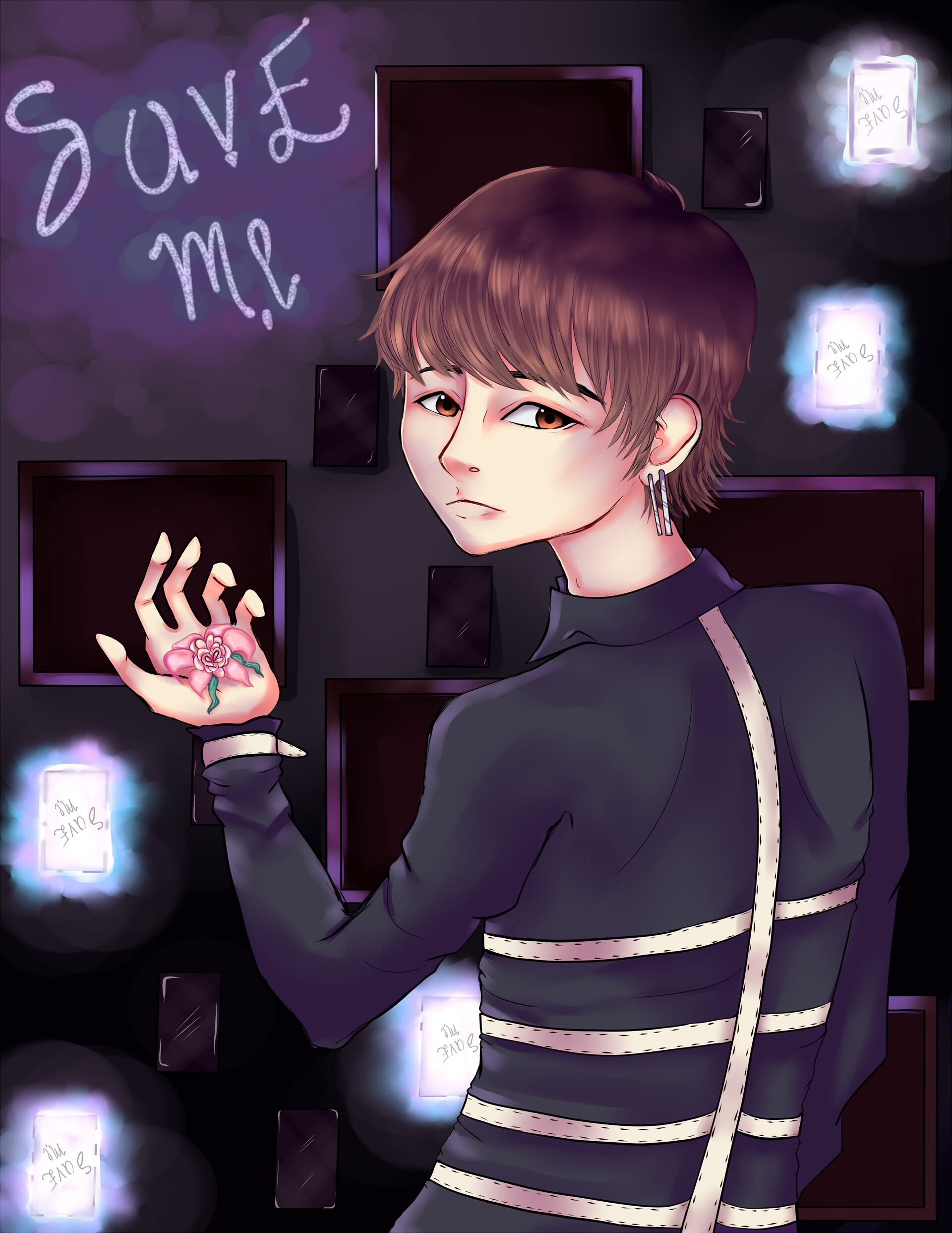 ArtStation - Save Me -BTS V