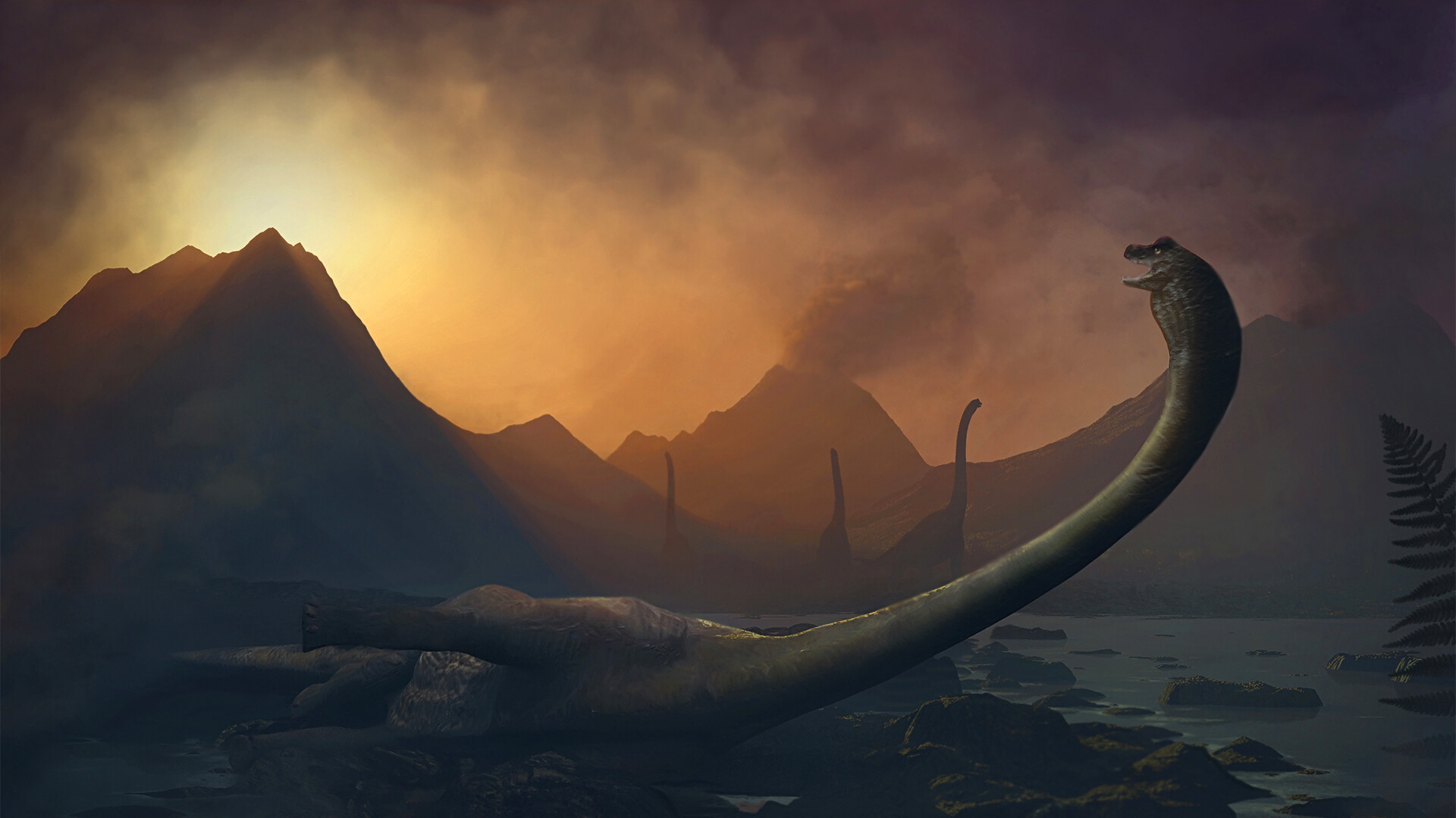 ArtStation - Dinosaur Extinction