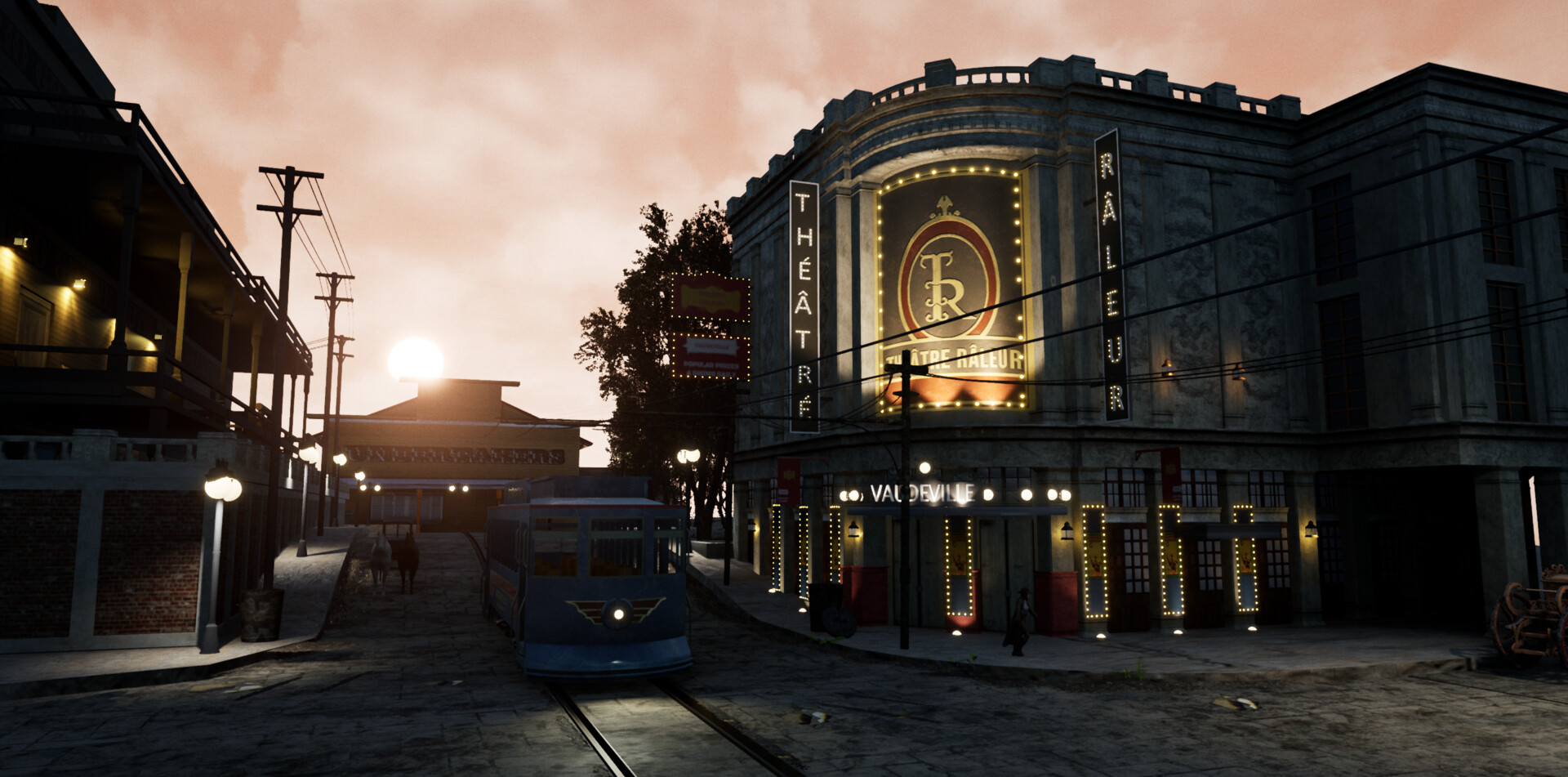 ArtStation - Theatre Raleur from Red Dead Redemption 2