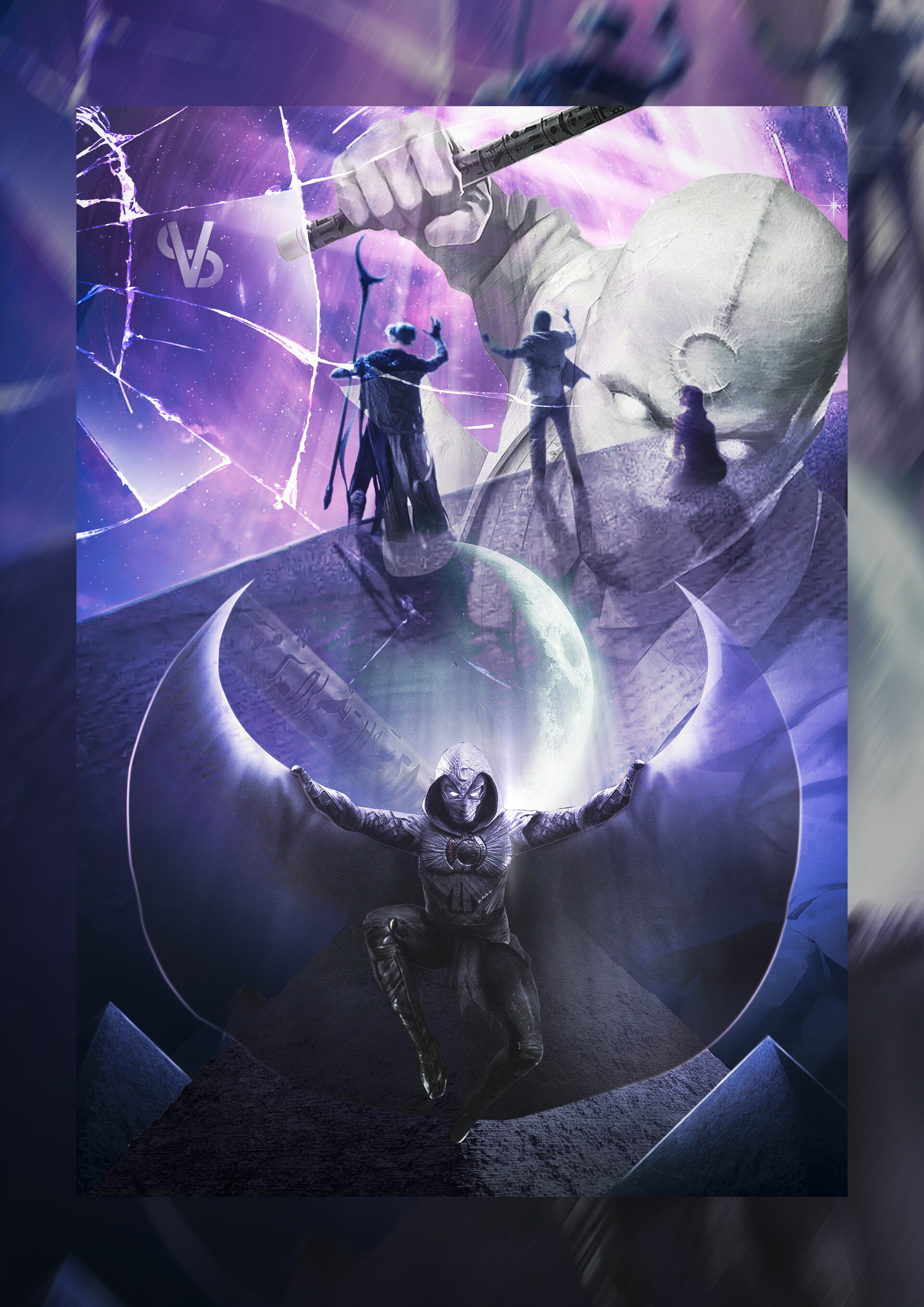 ArtStation - Moon Knight - Concept Poster