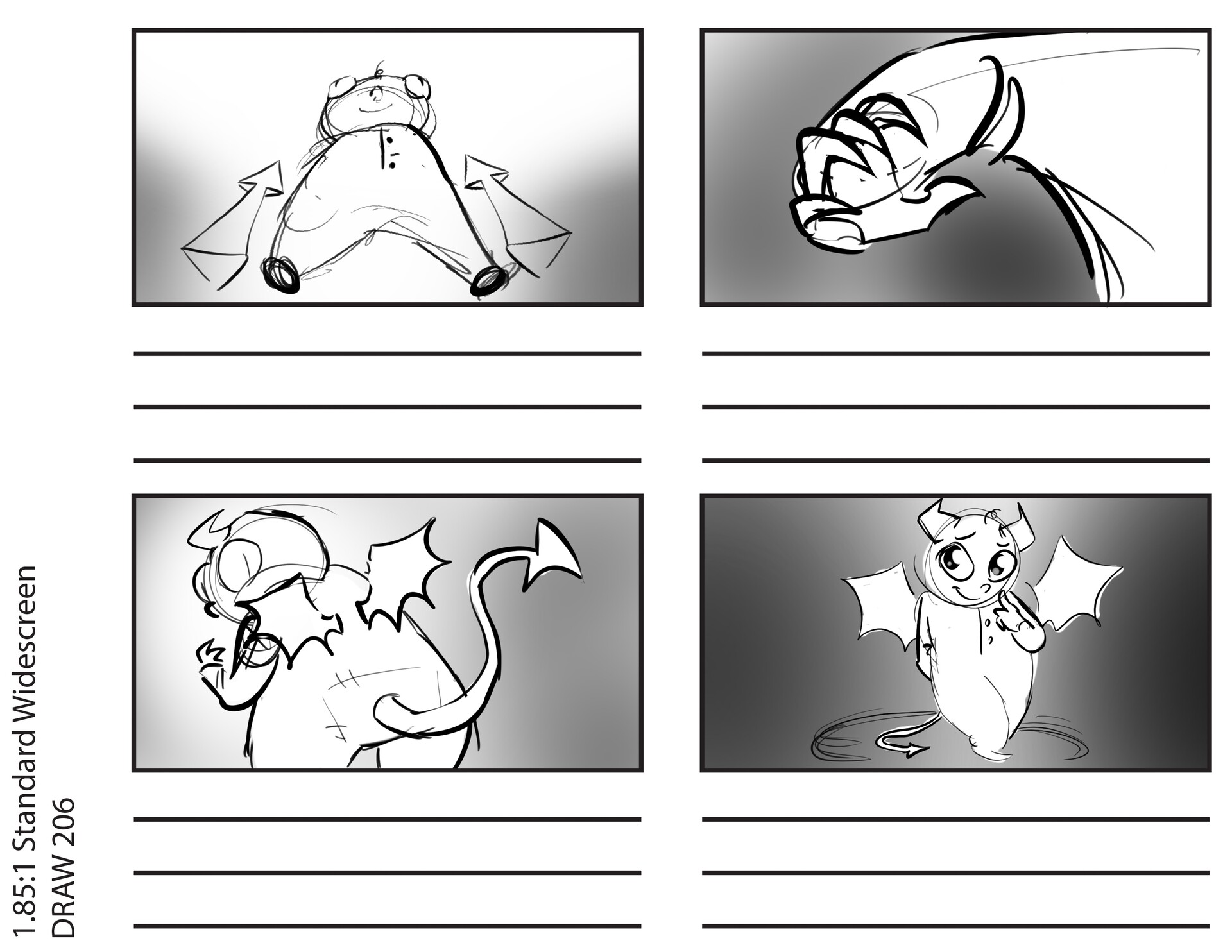 ArtStation - Various Storyboarding Exercises
