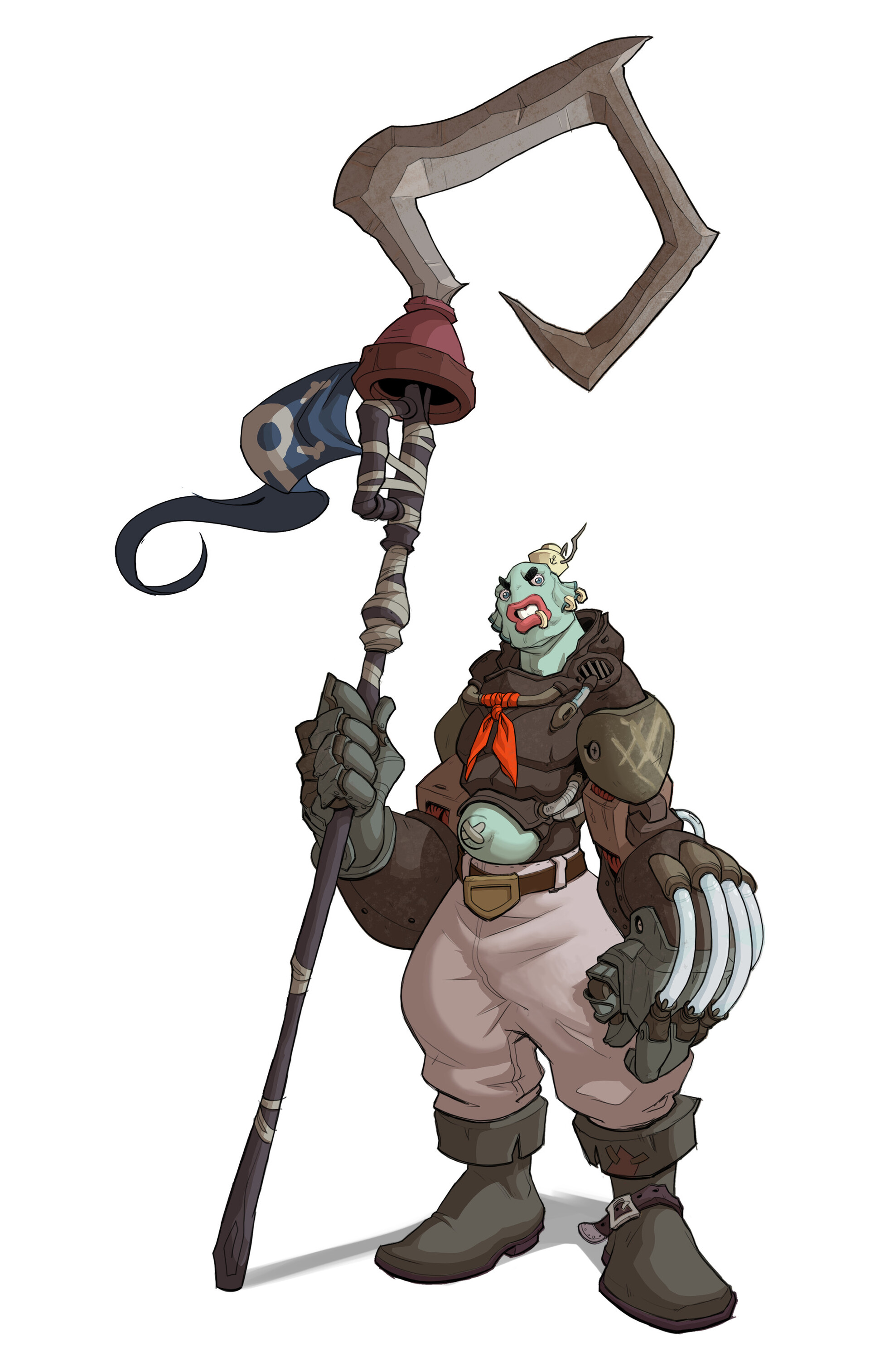 ArtStation - Fisher, character design