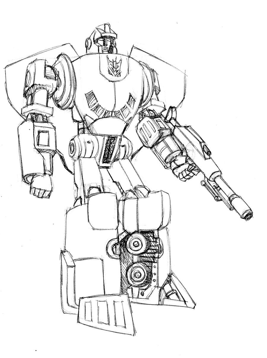 ArtStation - Astrotrain-sketch