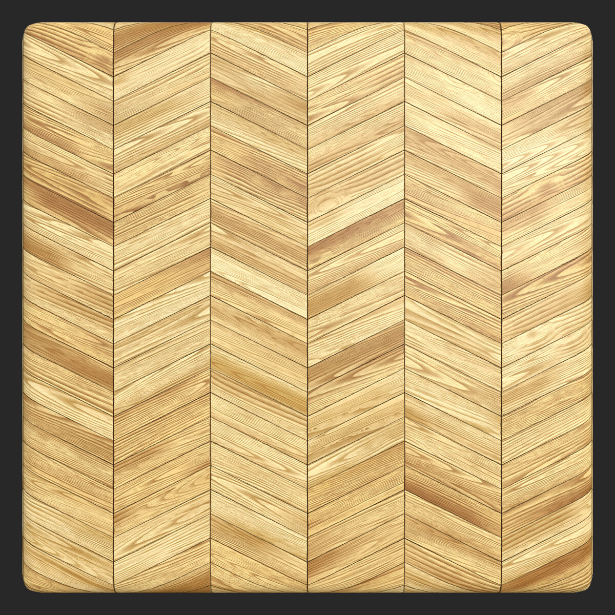 TextureCan - Chevron Maple Wood Flooring (FREE PBR Texture)