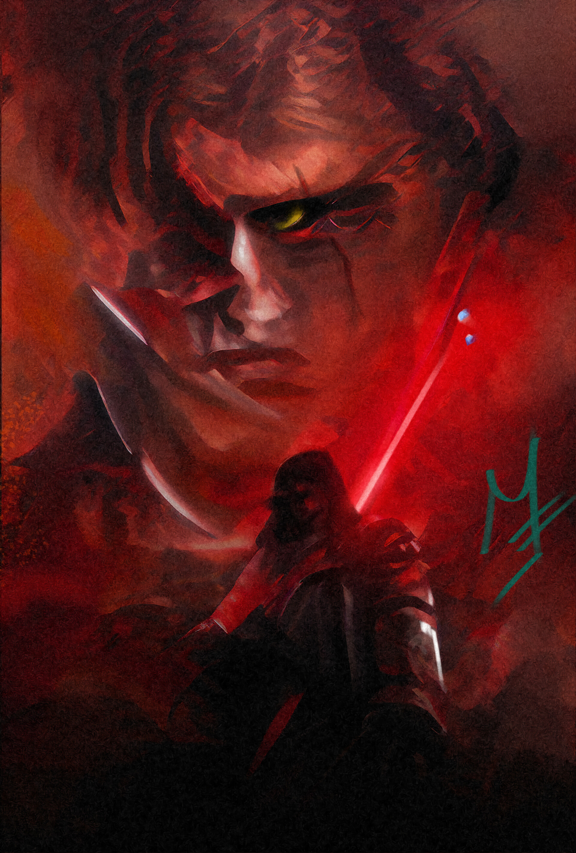 ArtStation - I loved you, Anakin!