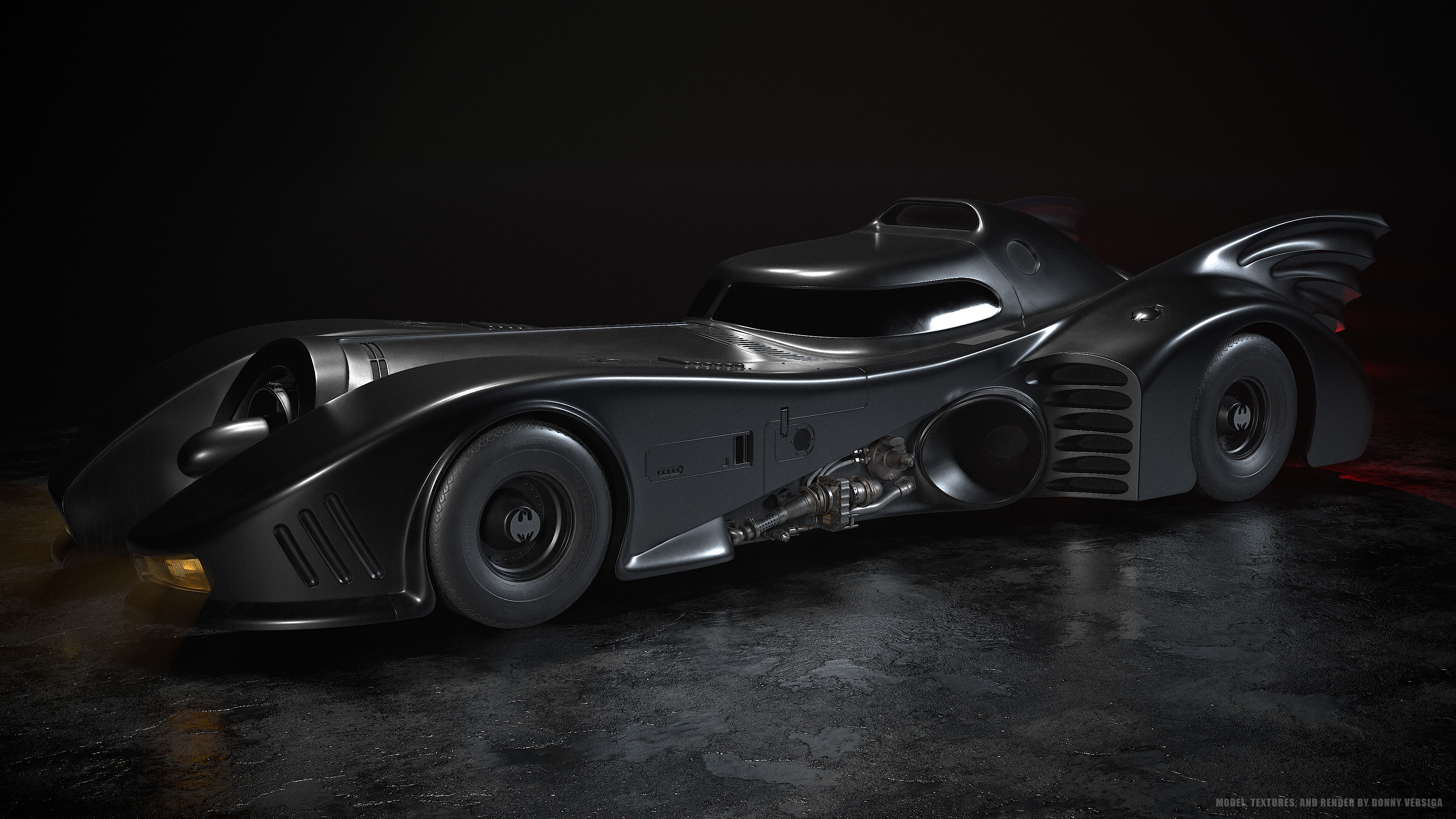 batmobile 1989 side view