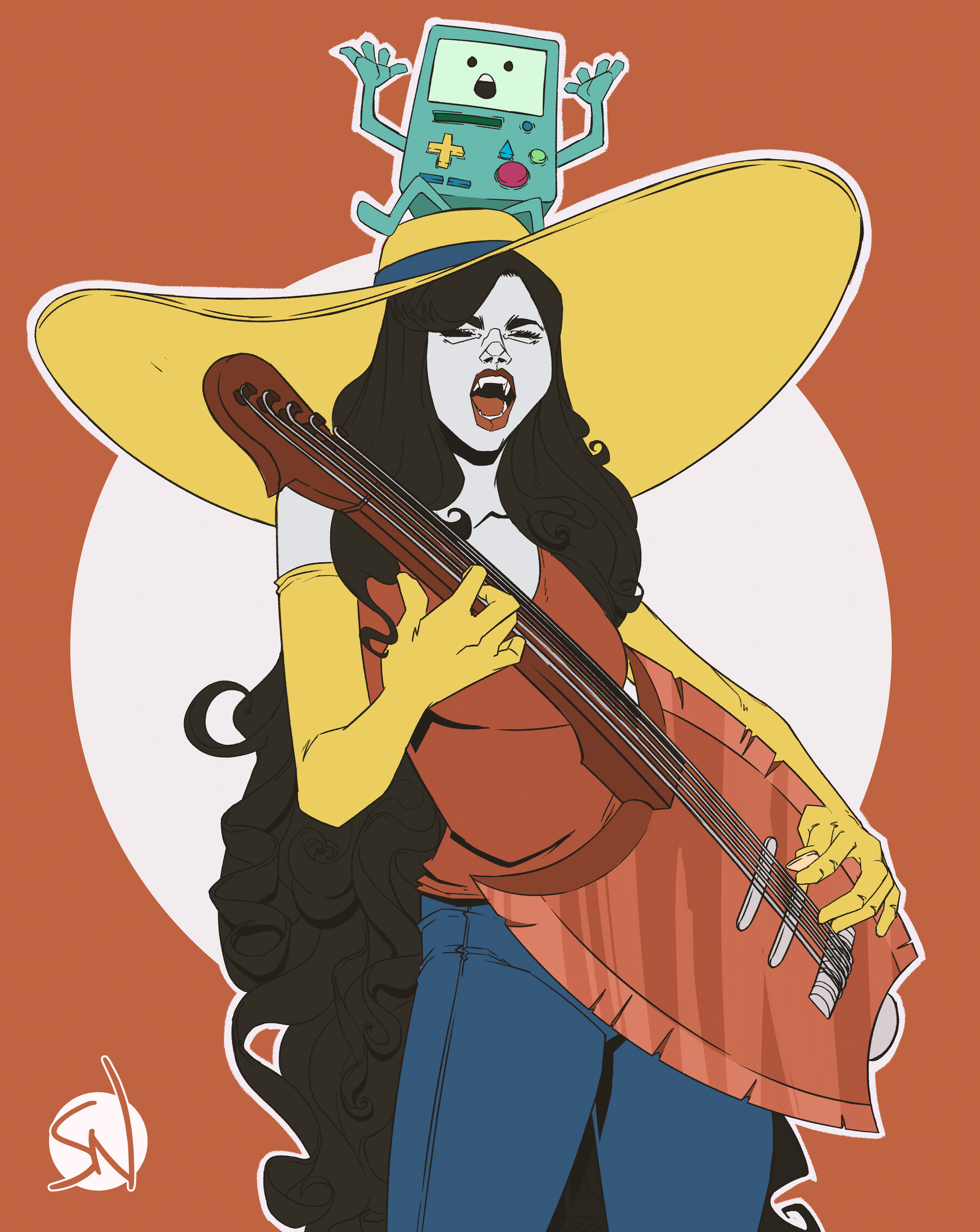 ArtStation - Marceline Fan art