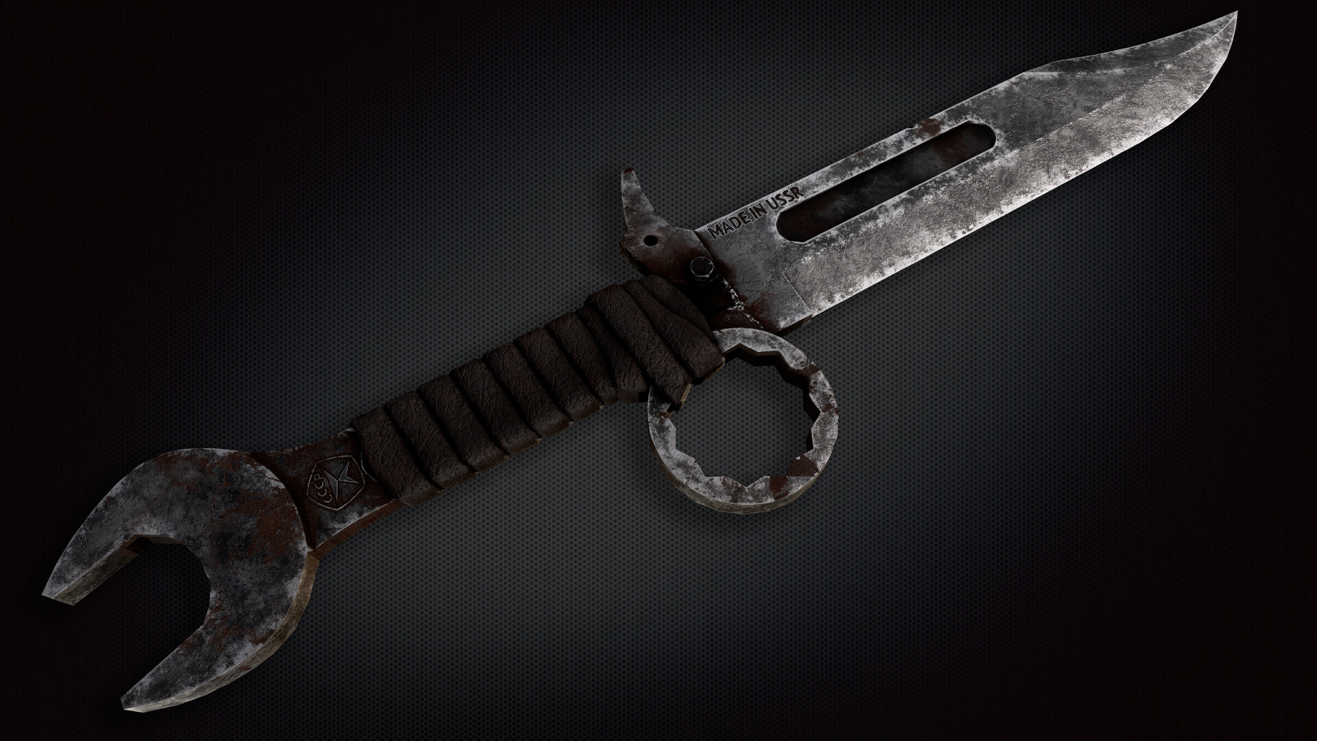 ArtStation - Craft knife post-apocalyptic
