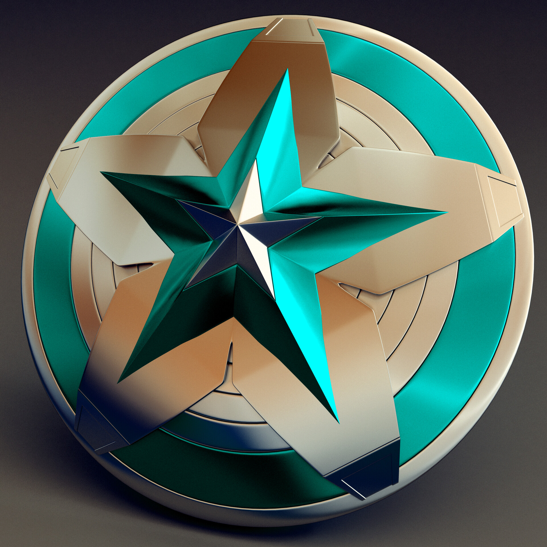 ArtStation - Red Guardian Shield