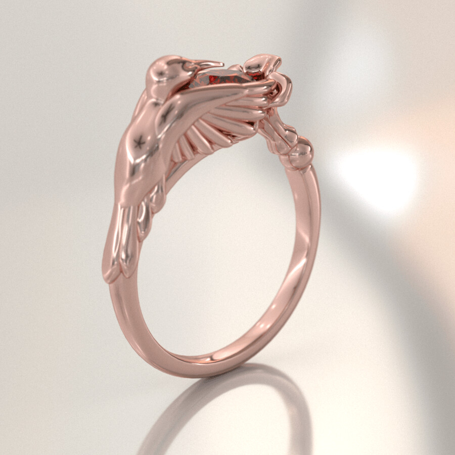 Iulia Barbu - Hummingbird ring