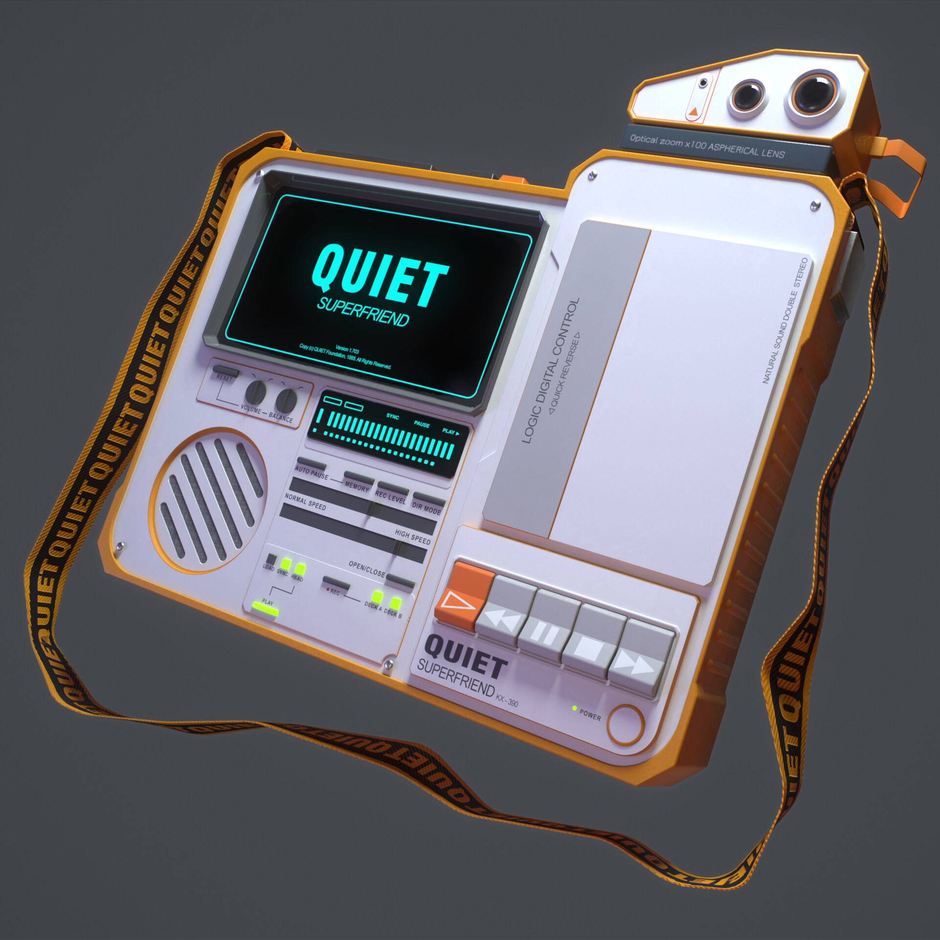 ArtStation - Weird Walkman Model