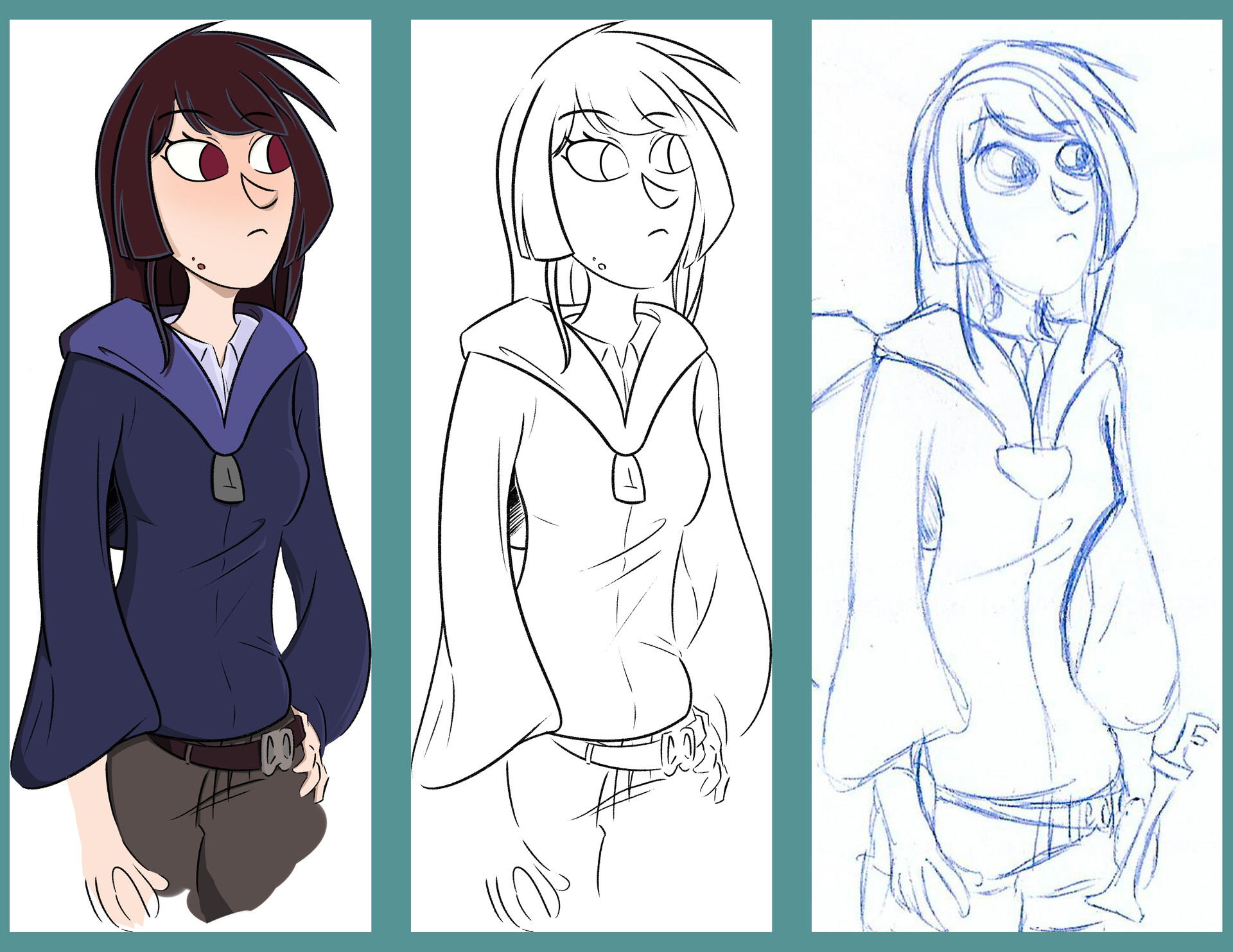 ArtStation - Character Design Fusion Study