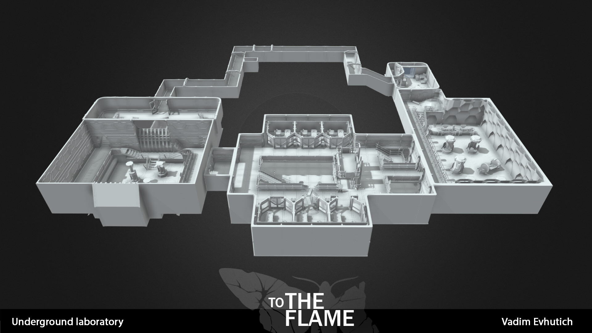 ArtStation - Location underground laboratory