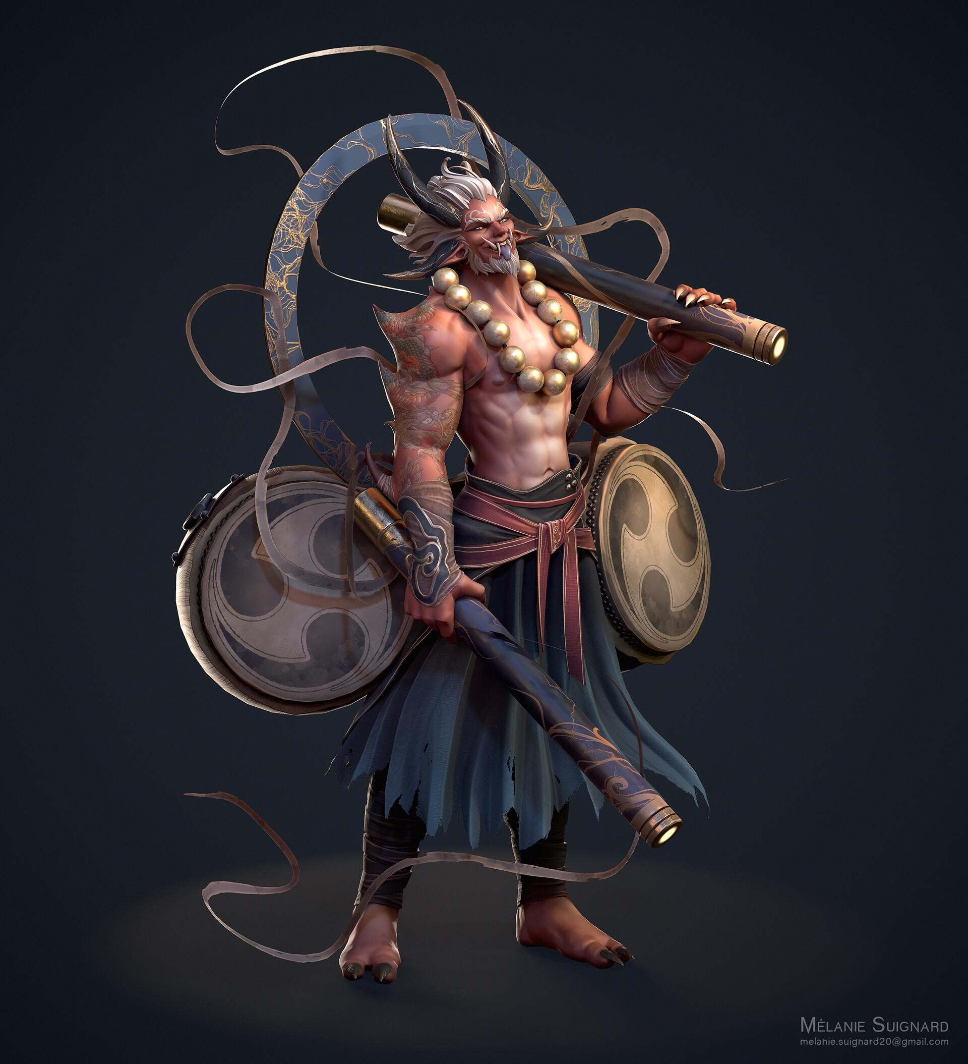 Raijin Thunder God 𝑴𝒊𝒌𝒆'𝒔 𝑻𝒂𝒕𝒕𝒐𝒐