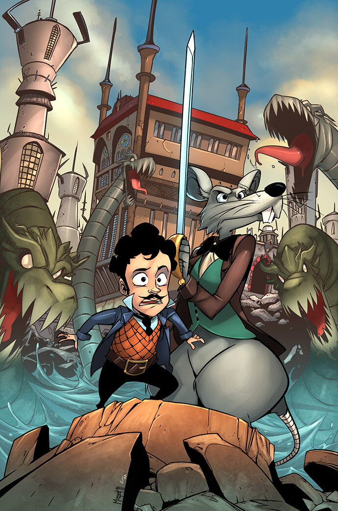 ArtStation - The Imaginary Voyages of Edgar Allan Poe