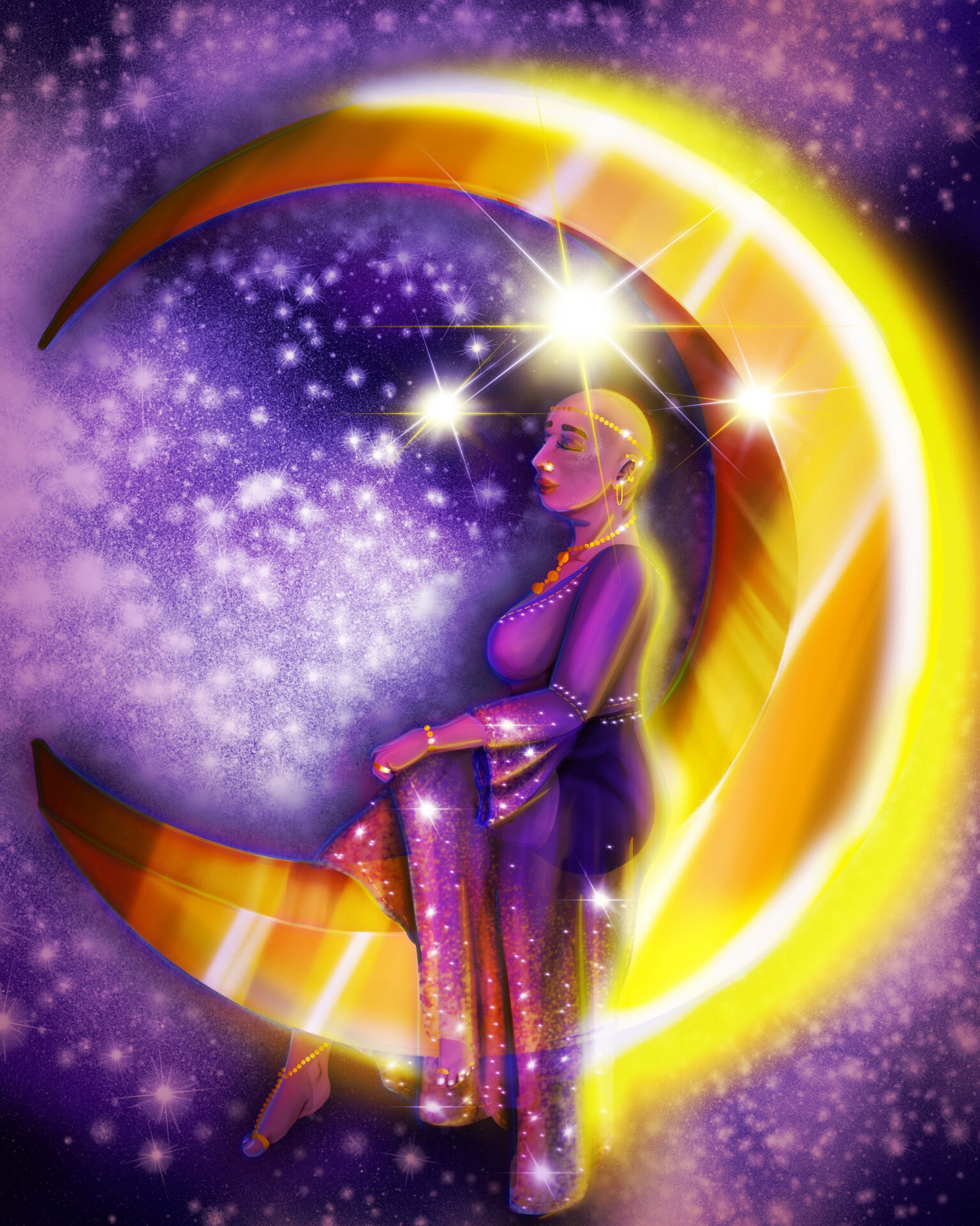 ArtStation - Space Goddess