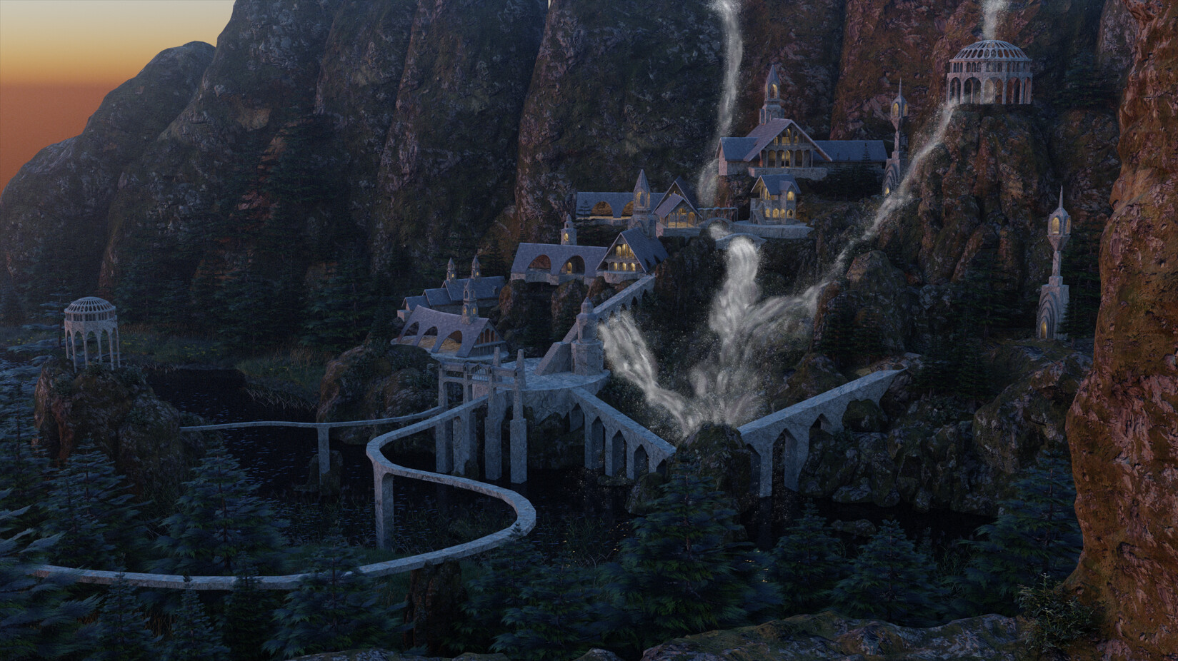 rivendell wallpaper