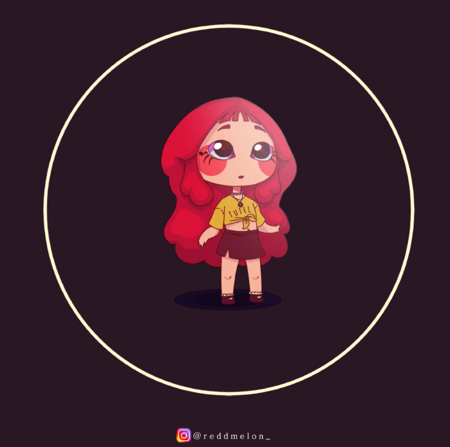 ArtStation - Self Portrait Chibi
