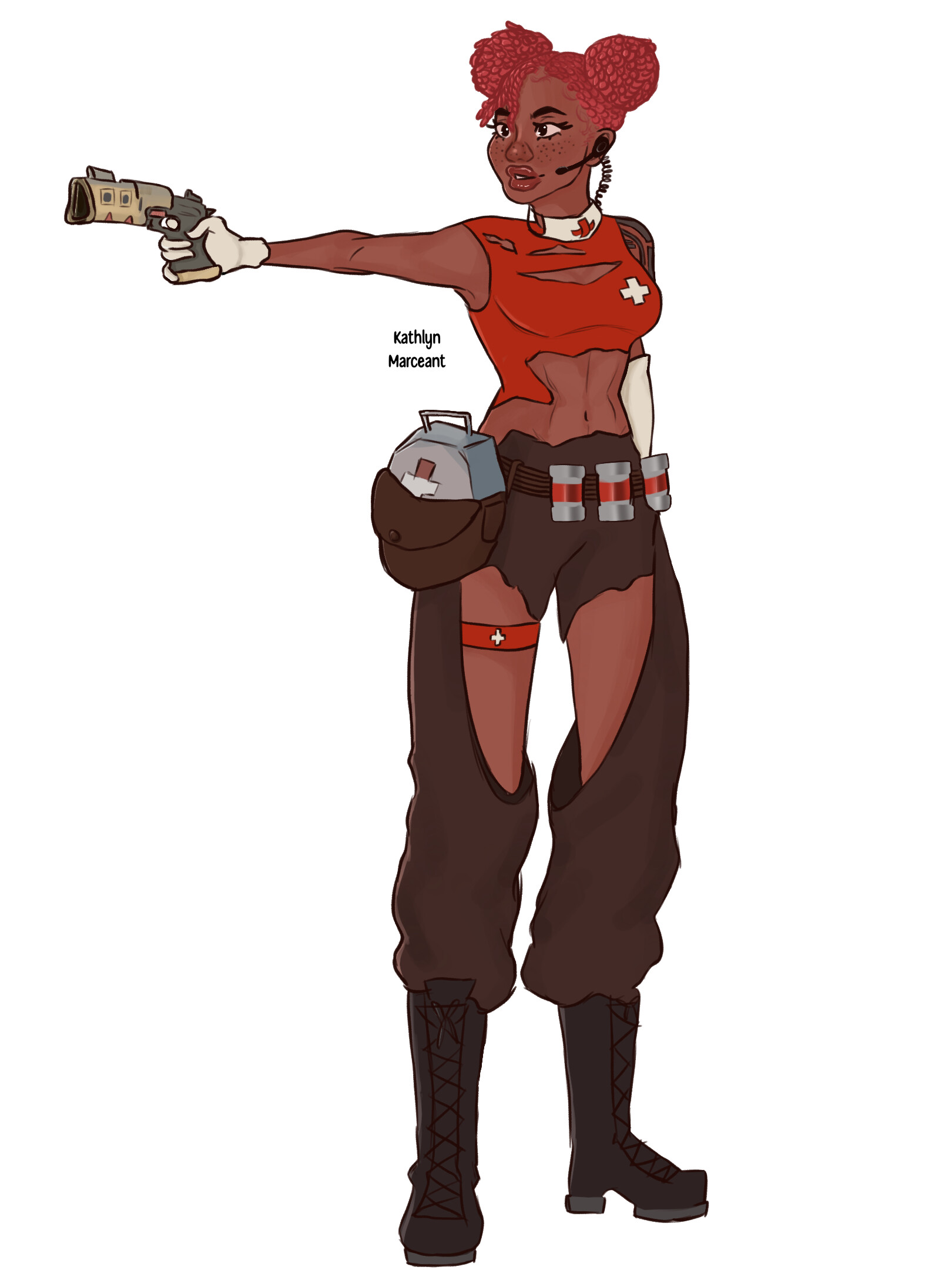 Artstation Fan Art Lifeline From Apex Legends