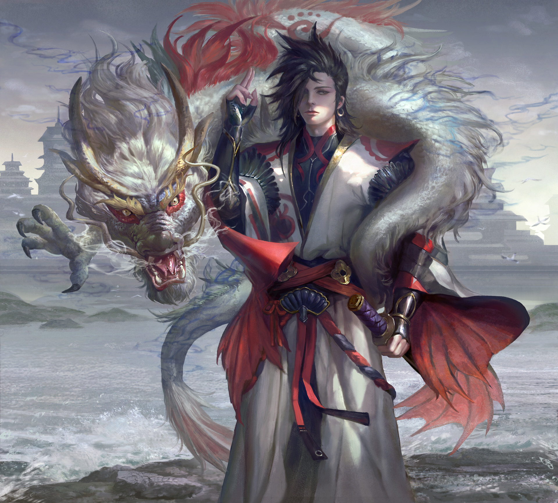 ArtStation - The White Fang - 白牙