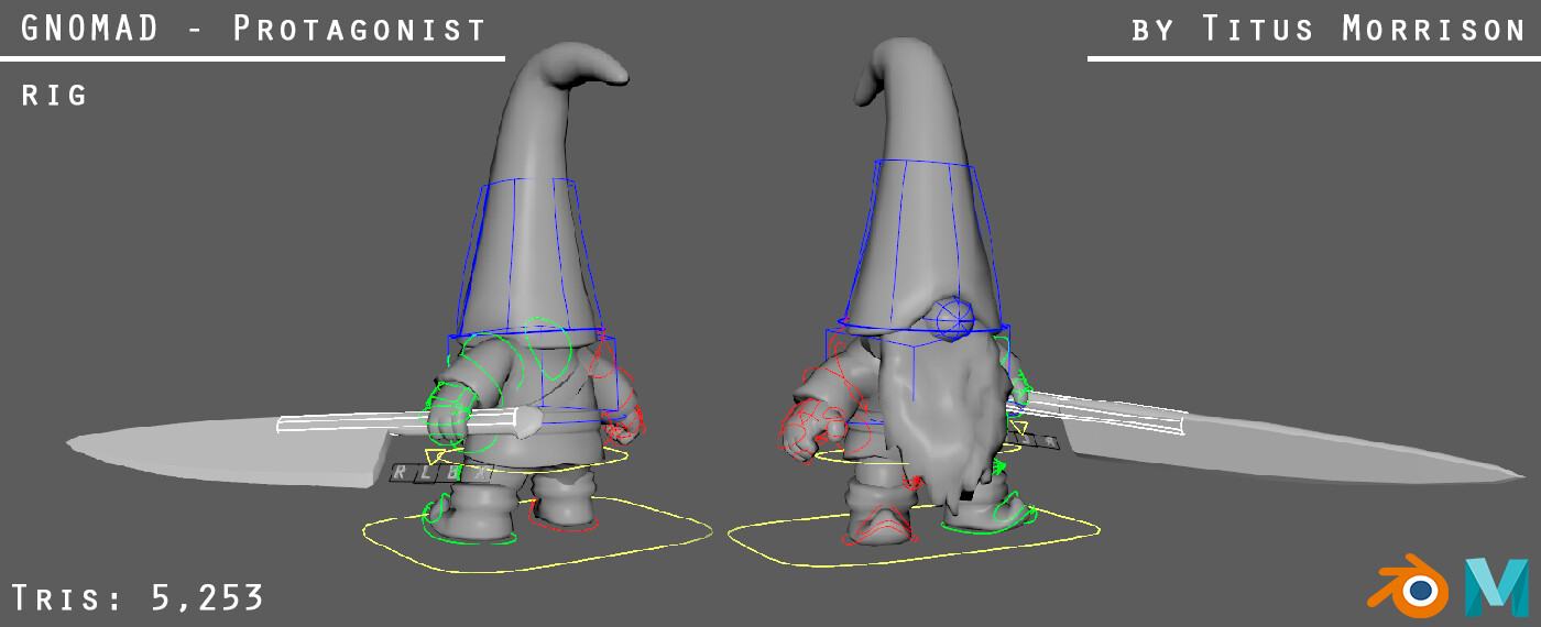 Titus Morrison - Gnomad Protagonist