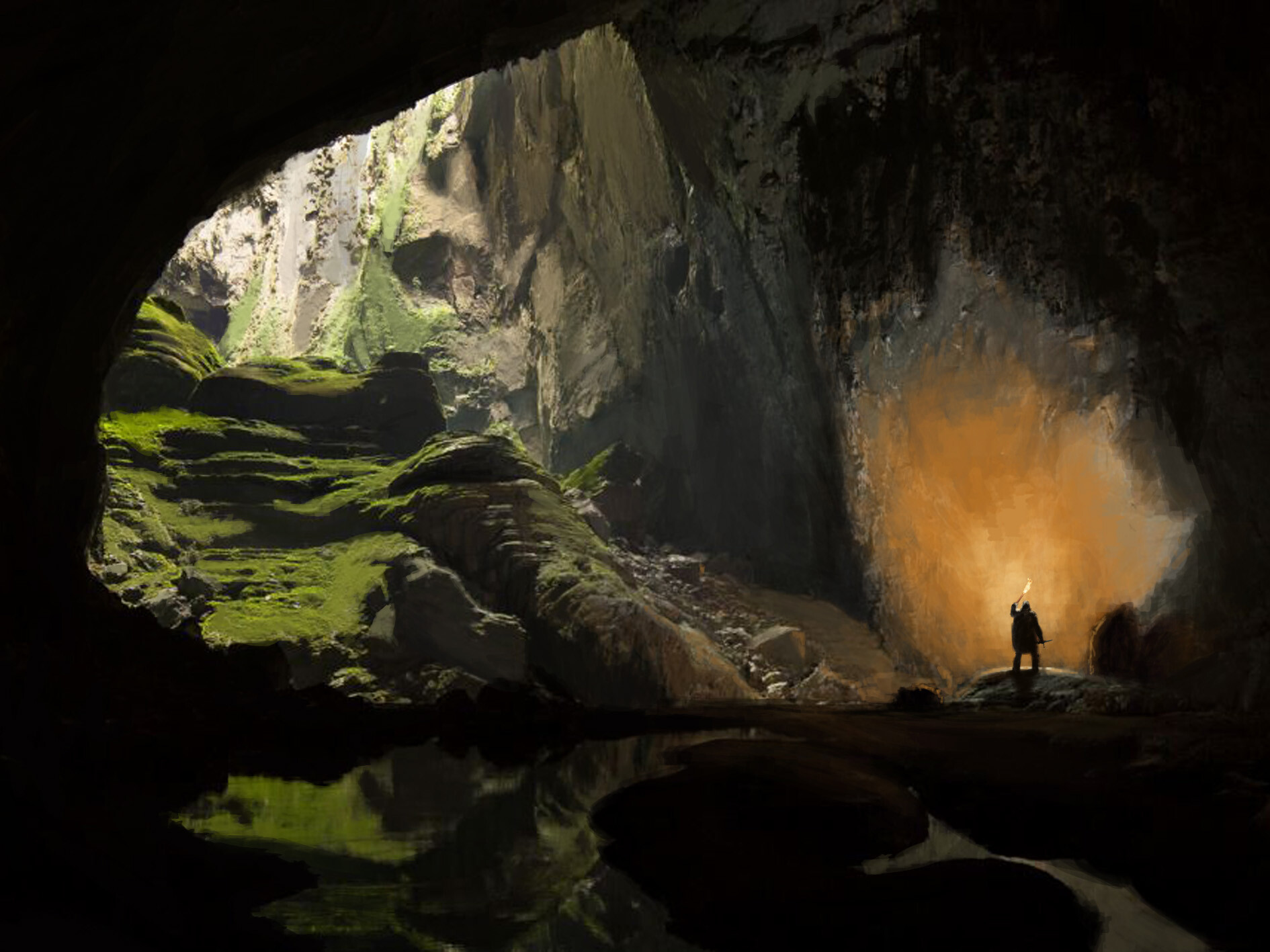 ArtStation - Into The Cave