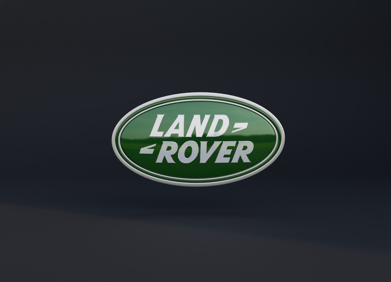 Land Rover Logo Black Background Range Rover Original Car Logo EMBLEM:
