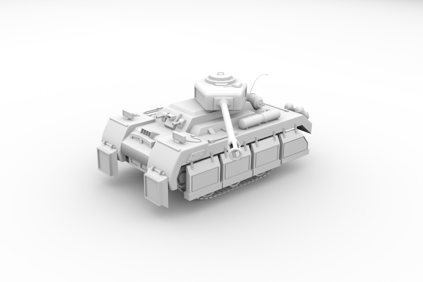 ArtStation - 3d tank model