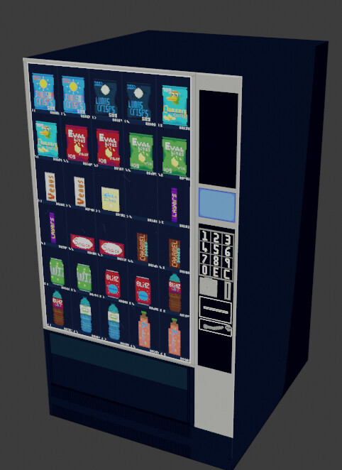 ArtStation - Vending Machine + Snacks