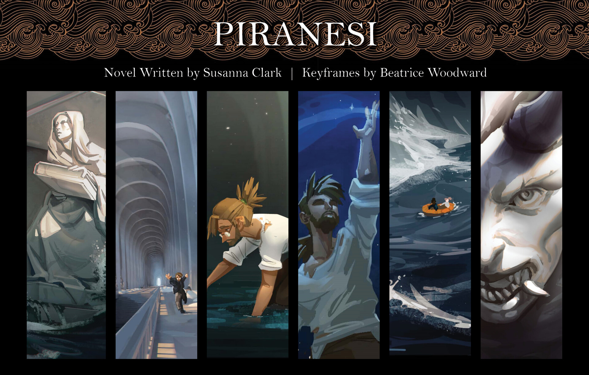 Beatrice Woodward - PIRANESI - Visual Development Project