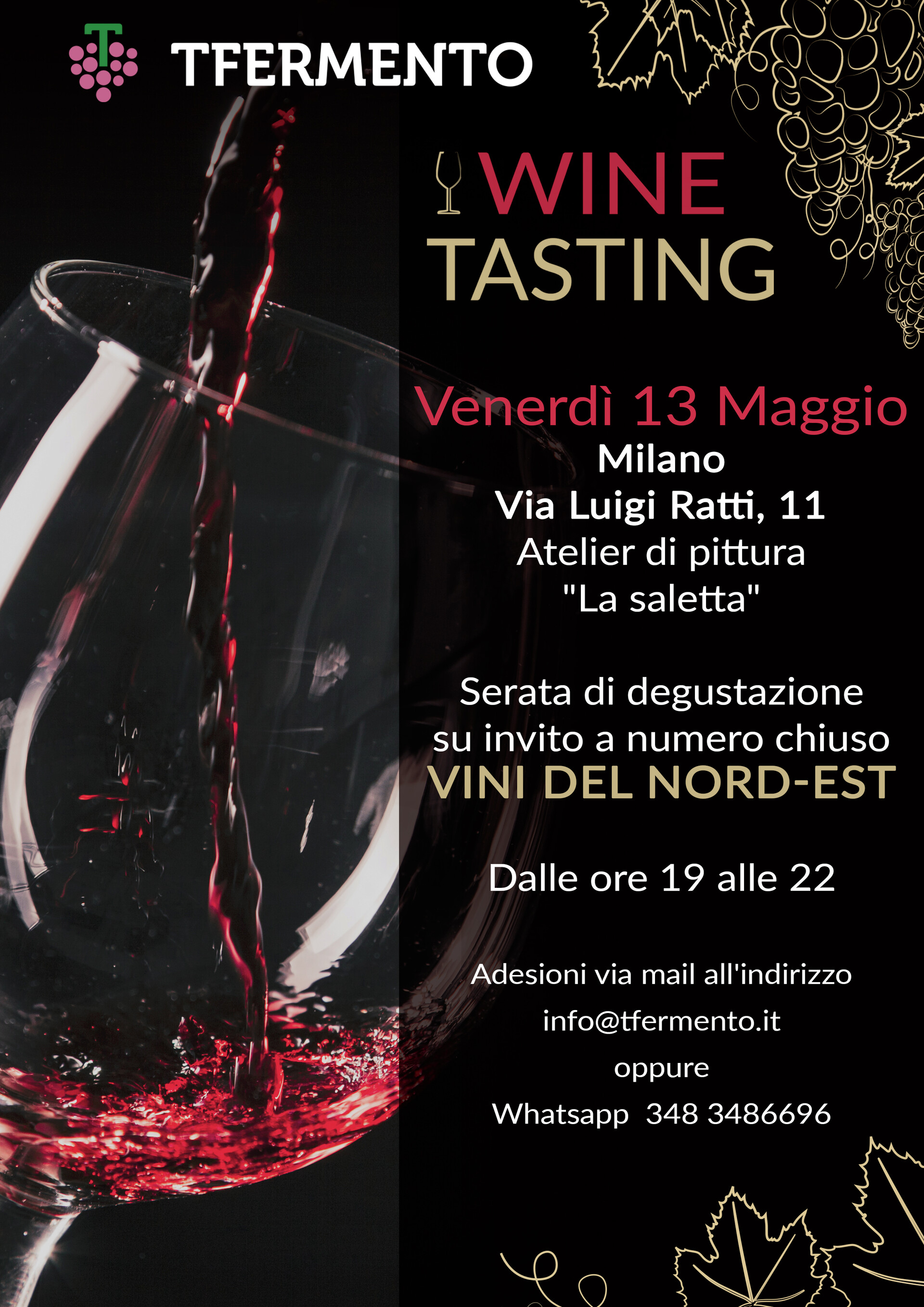 ArtStation - Wine Taste Flyer